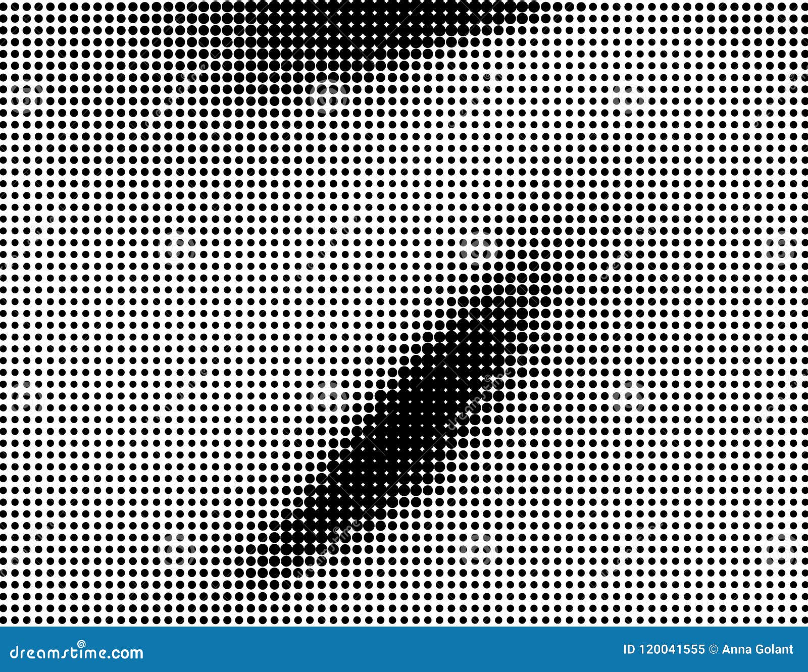 Halftone Pattern Digital Gradient with Dots. Futuristic Panel Stock ...