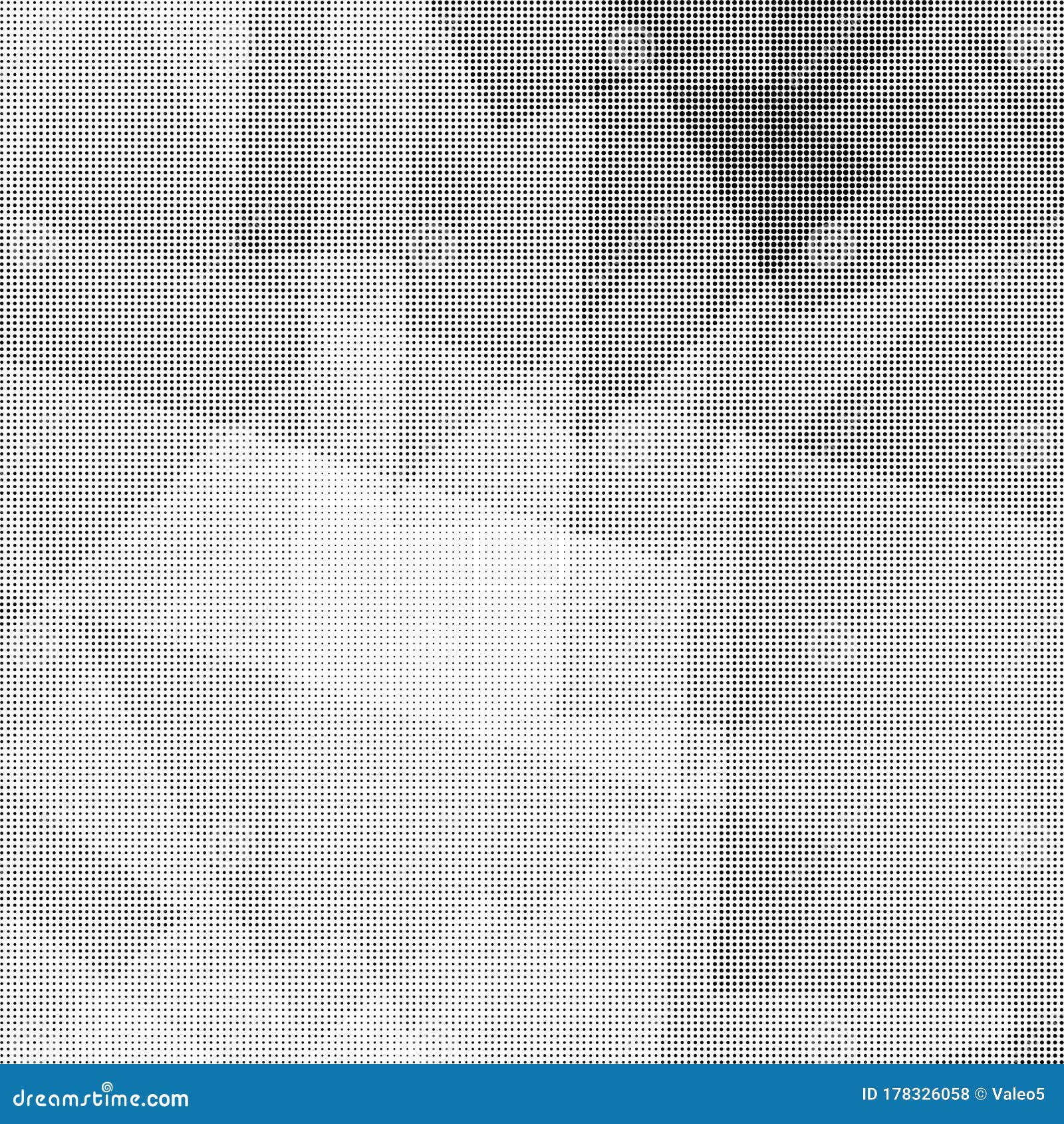 Halftone Pattern. Set of Dots. Dotted Texture on White Background ...