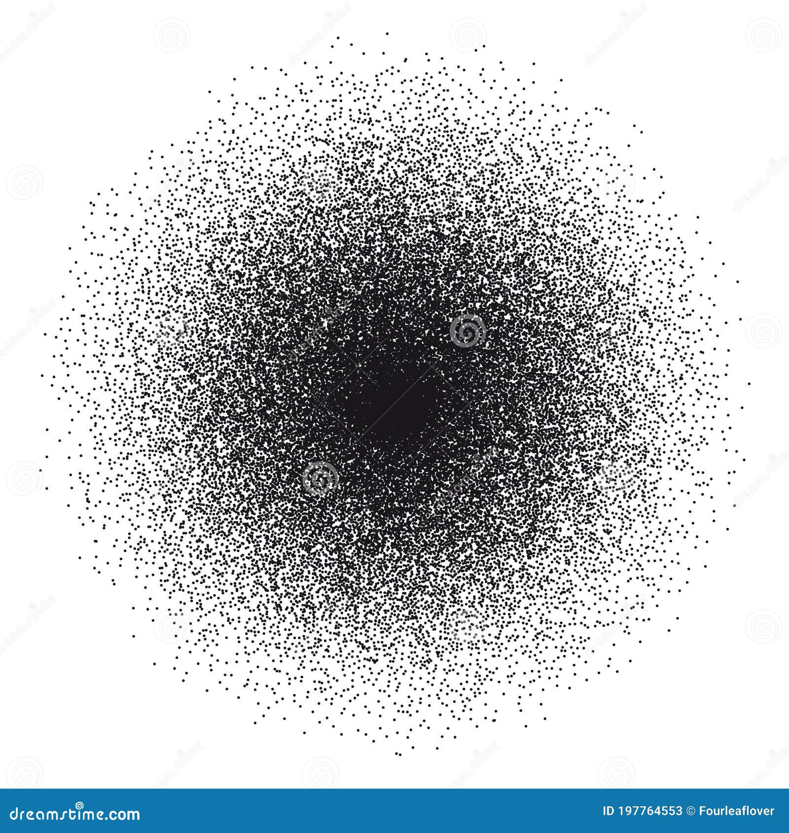 Halftone Pattern Vector Shading Effect Stock Vector - Illustration of ...