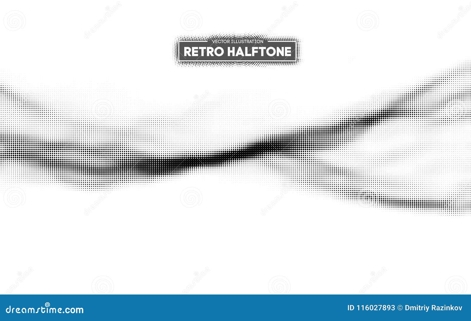 Halftone Pattern Vector. Gradient Dot Pattern. Grunge Halftone ...