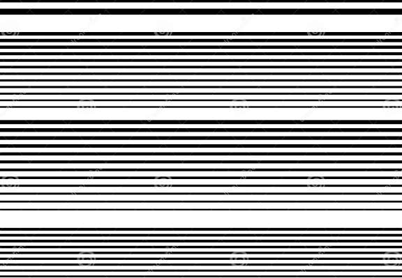 Halftone Random Horizontal Straight Parallel Lines, Stripes Pattern and ...