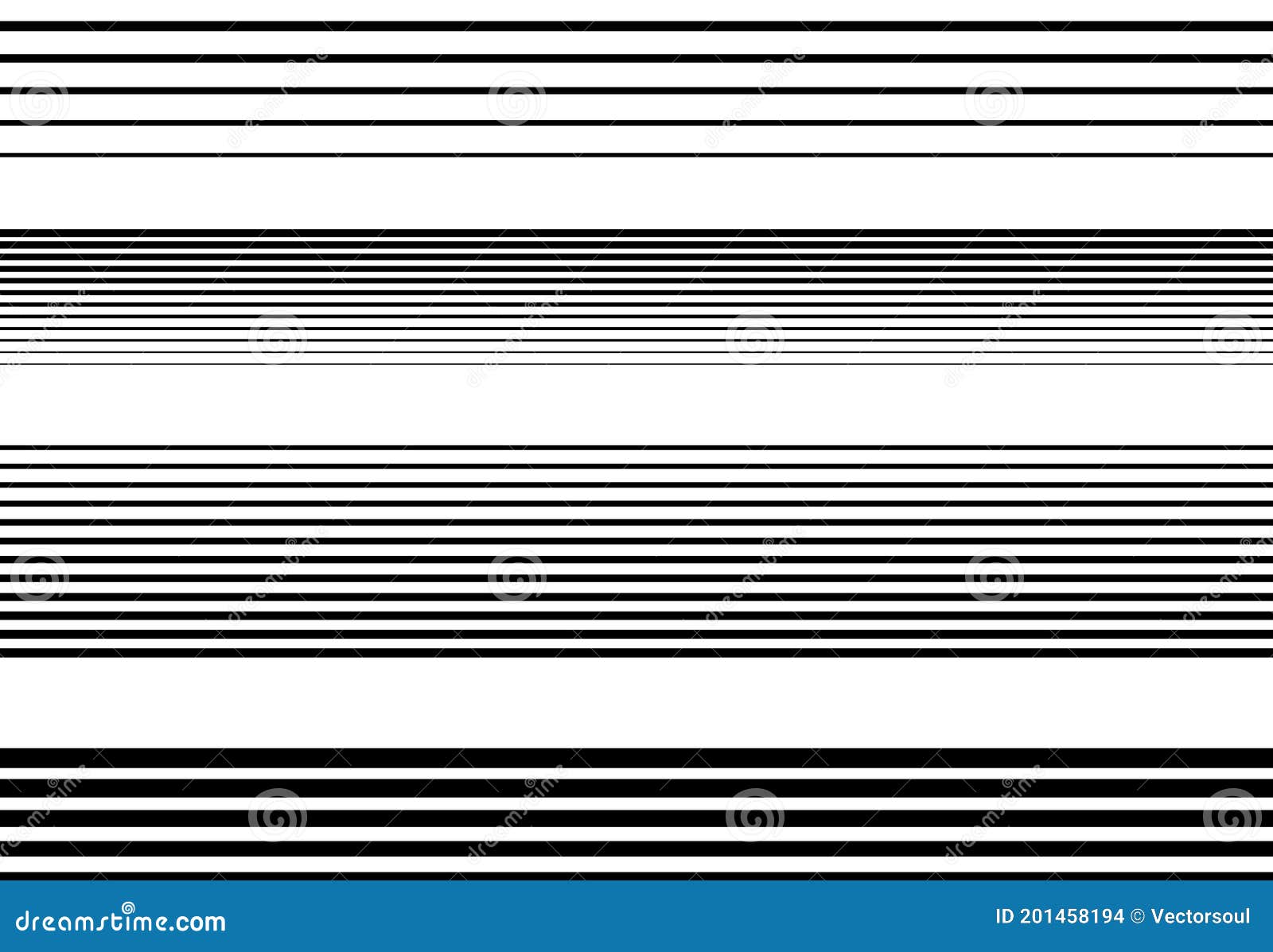 Halftone Random Horizontal Straight Parallel Lines, Stripes Pattern and ...