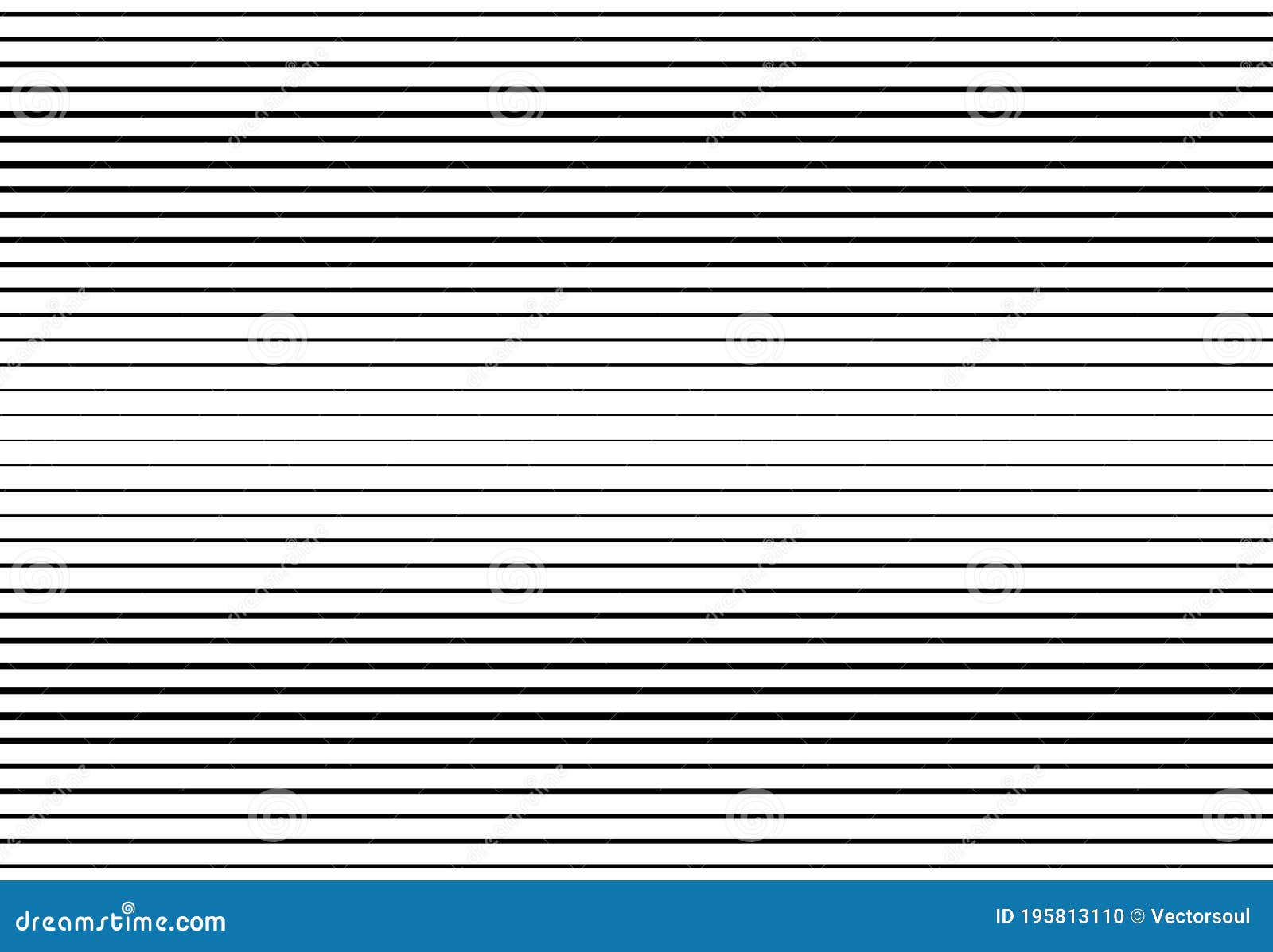 Halftone Random Horizontal Straight Parallel Lines, Stripes Pattern and ...