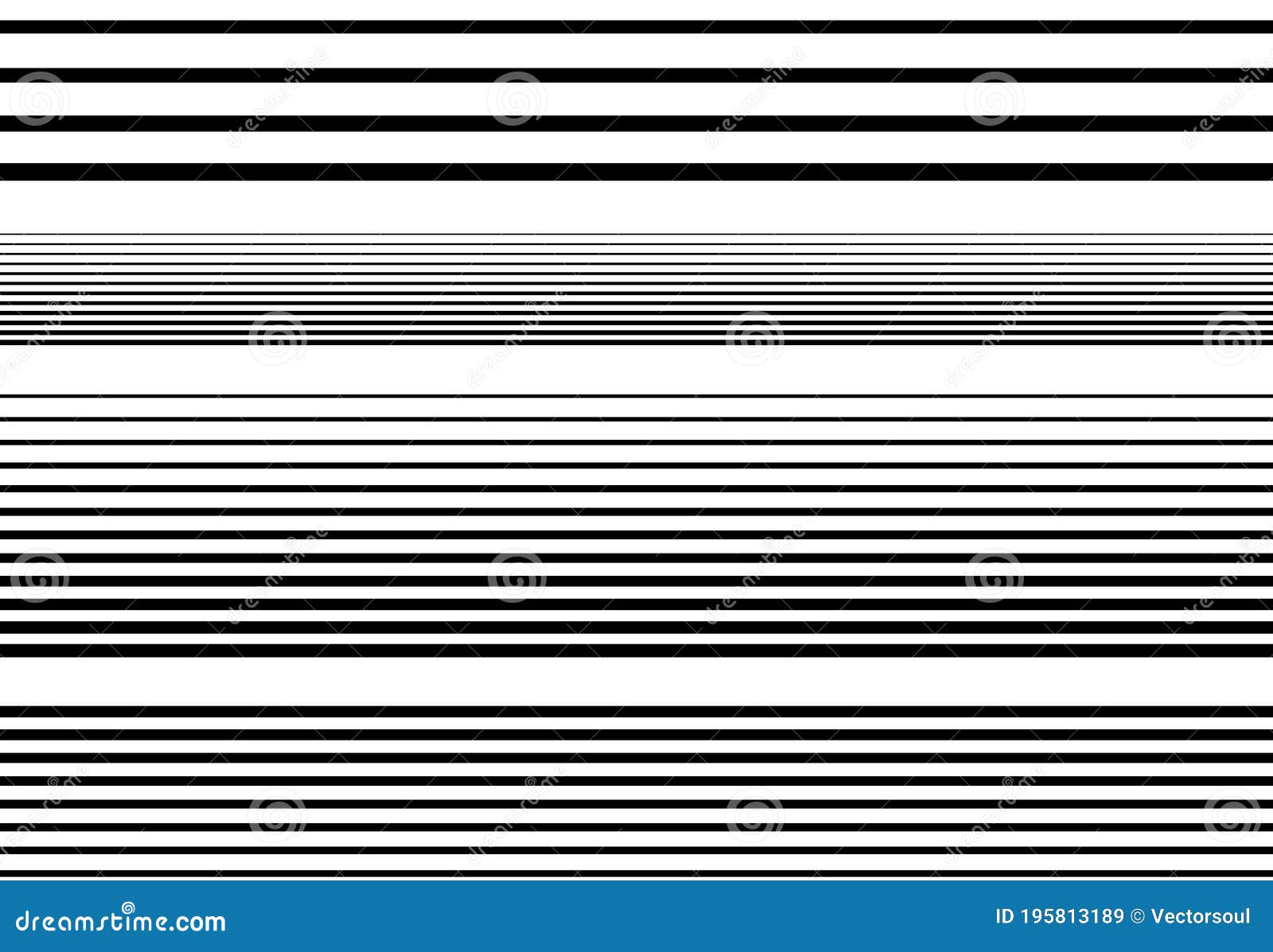 Halftone Random Horizontal Straight Parallel Lines, Stripes Pattern and ...