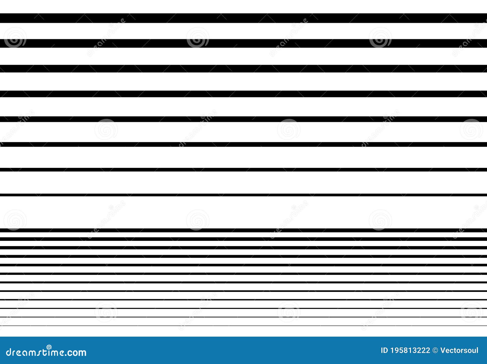 Halftone Random Horizontal Straight Parallel Lines, Stripes Pattern and ...