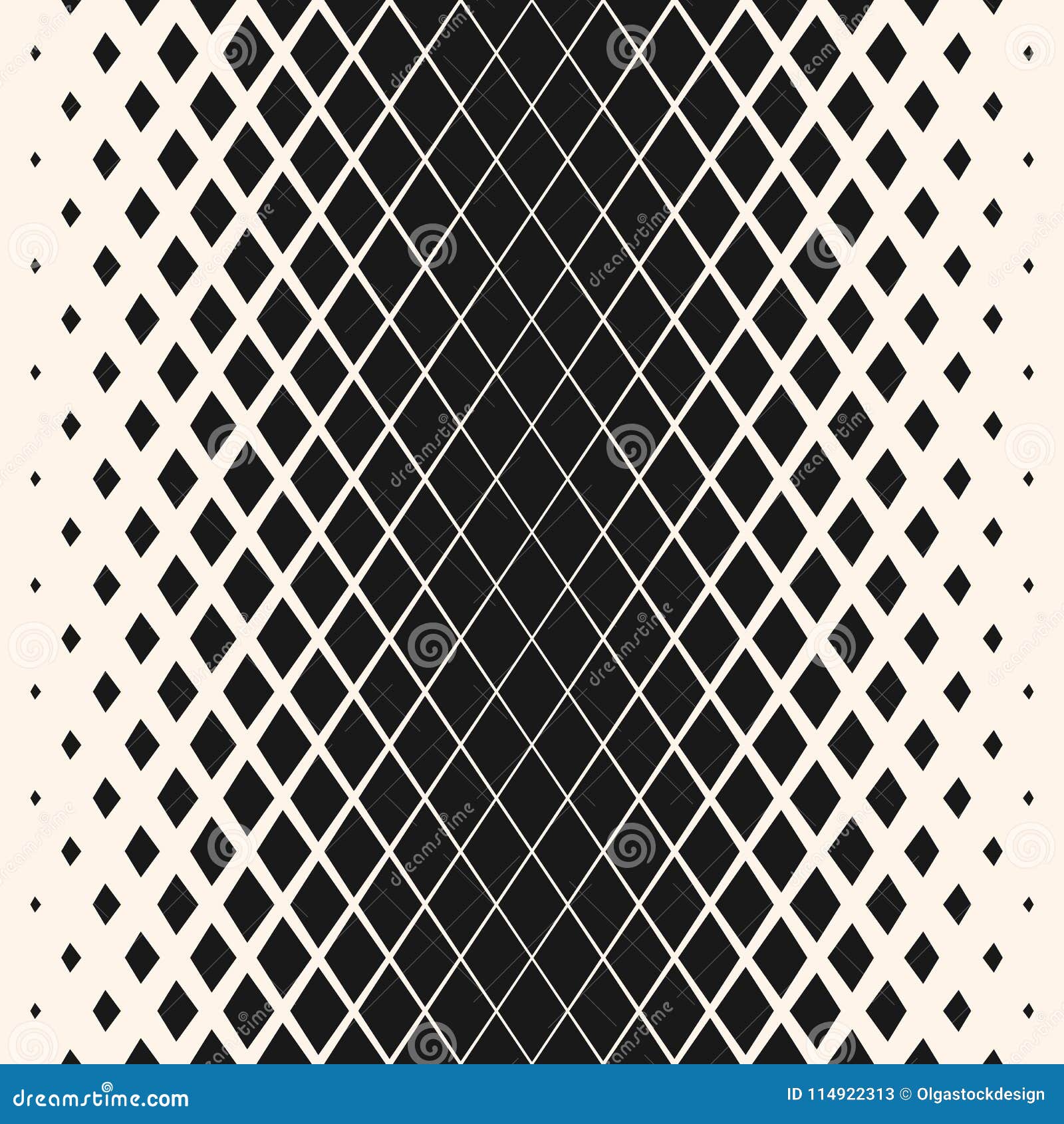 Halftone Seamless Pattern with Fading Rhombuses Stock Vector ... Halftone Seamless Pattern with Fading Rhombuses Stock Vector ...
