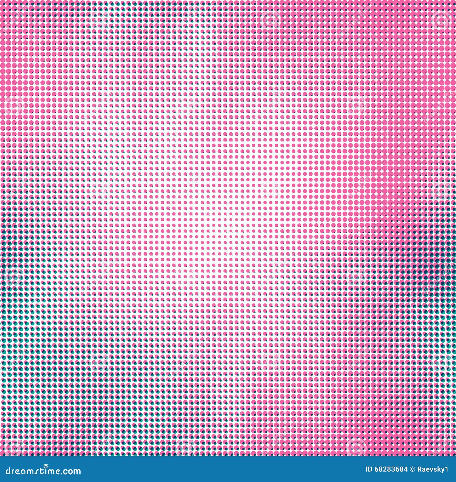 Halftone Seamless Vector Background. Abstract Halftone Effect with ...