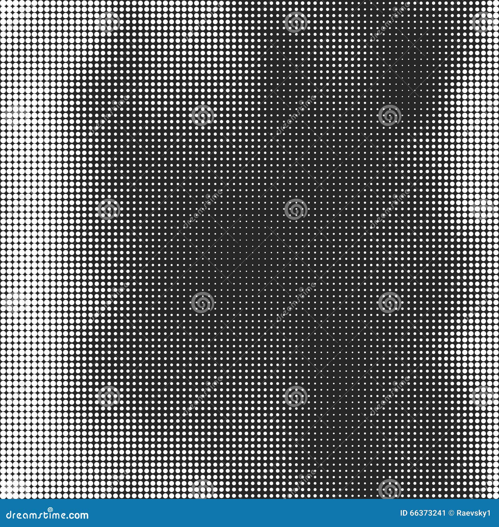 Halftone Seamless Vector Background. Abstract Halftone Effect with ...