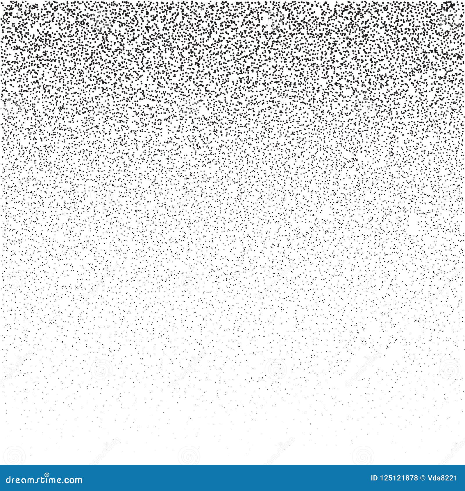 Stipple Circle Frame. Vector Dotted Halftone Background With Round ...