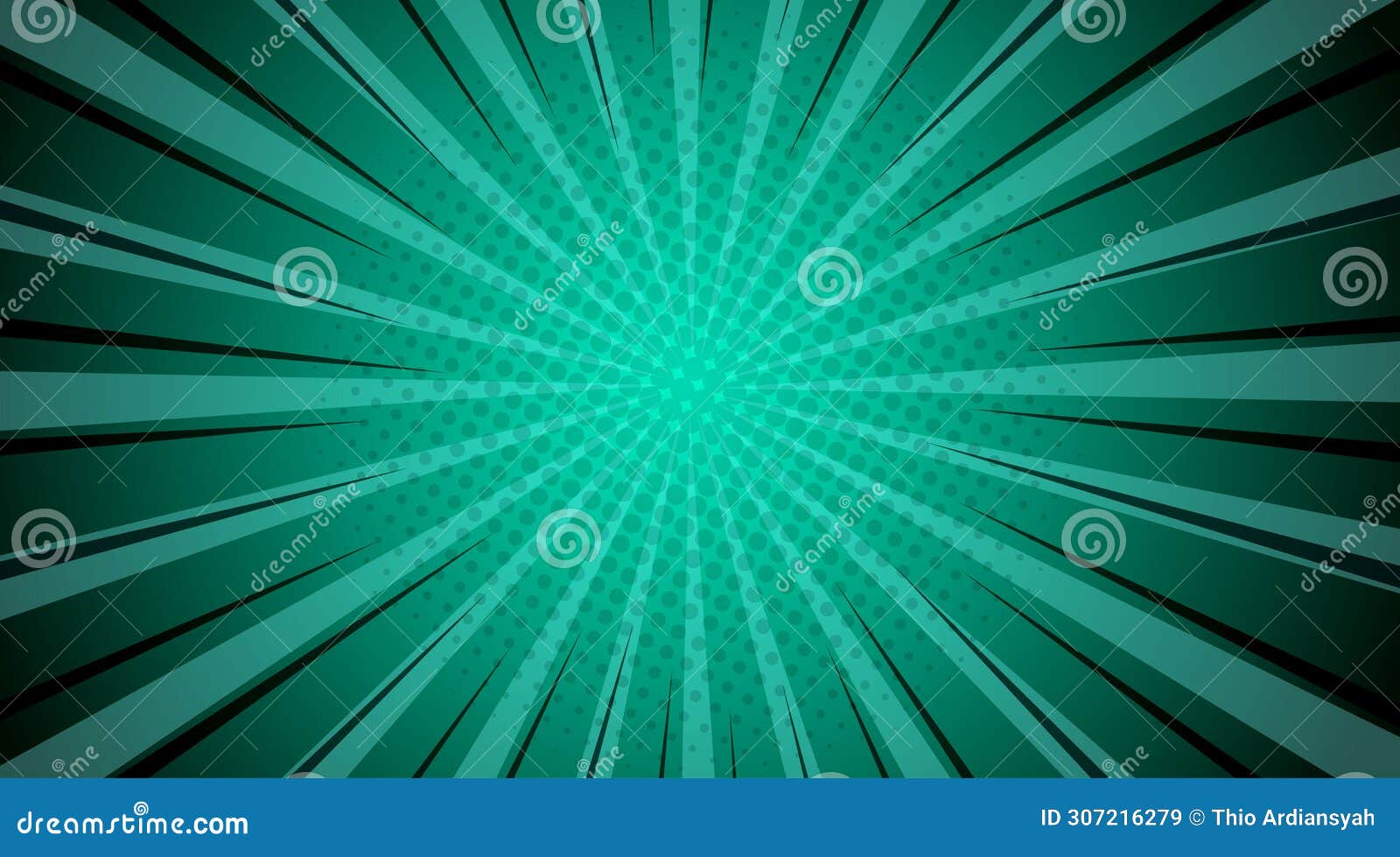 Halftone Texture Comic Book Superhero Vector Background Stock Vector ...