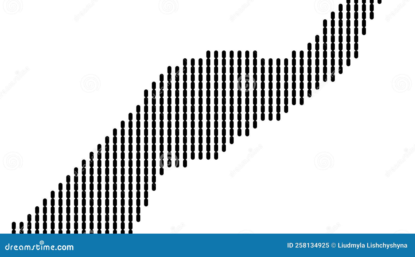 Halftone Texture of Lines on a White Background. Design Element for Web ...