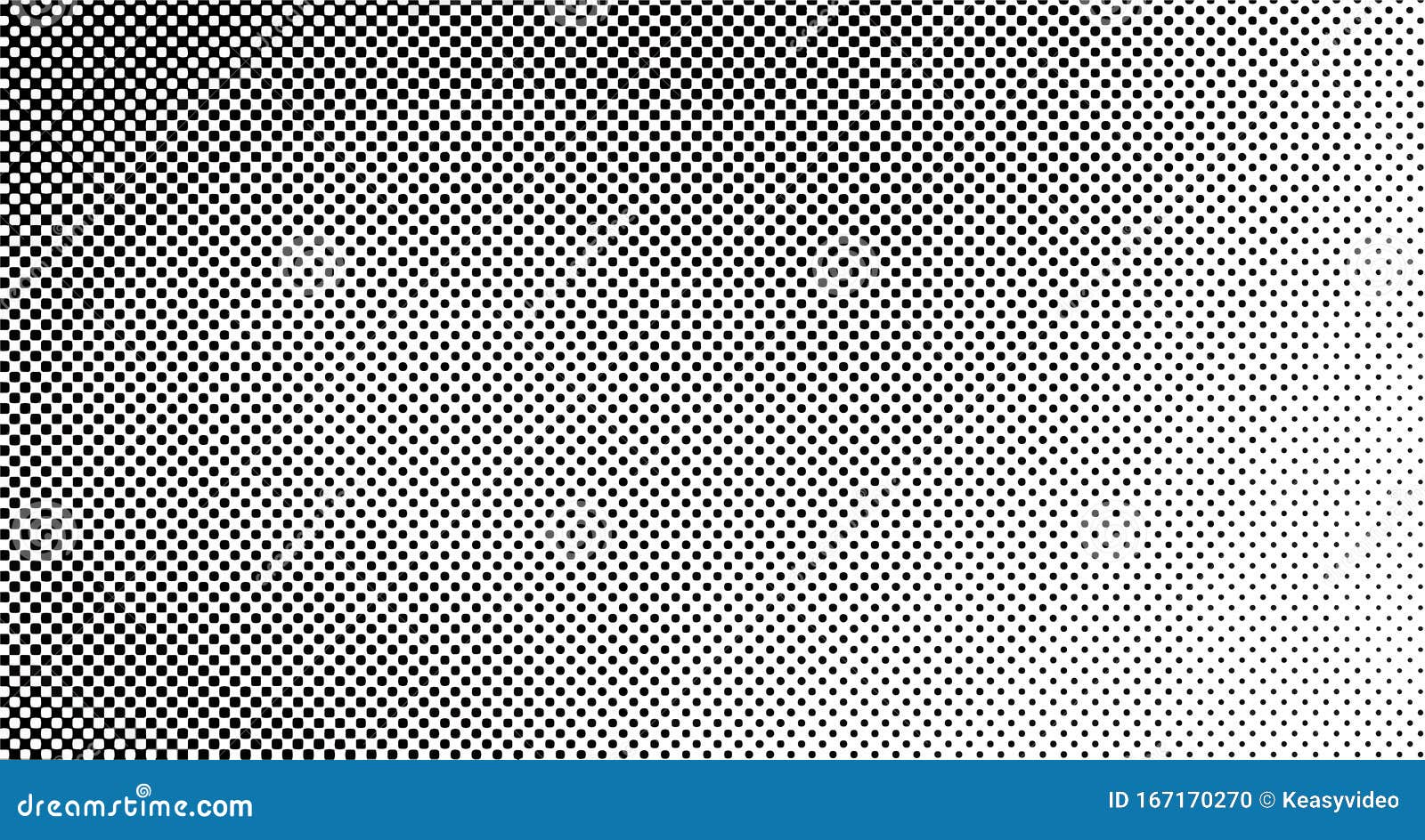 Halftone Wave Background. Curved Gradient Texture or Pattern. Vertical ...
