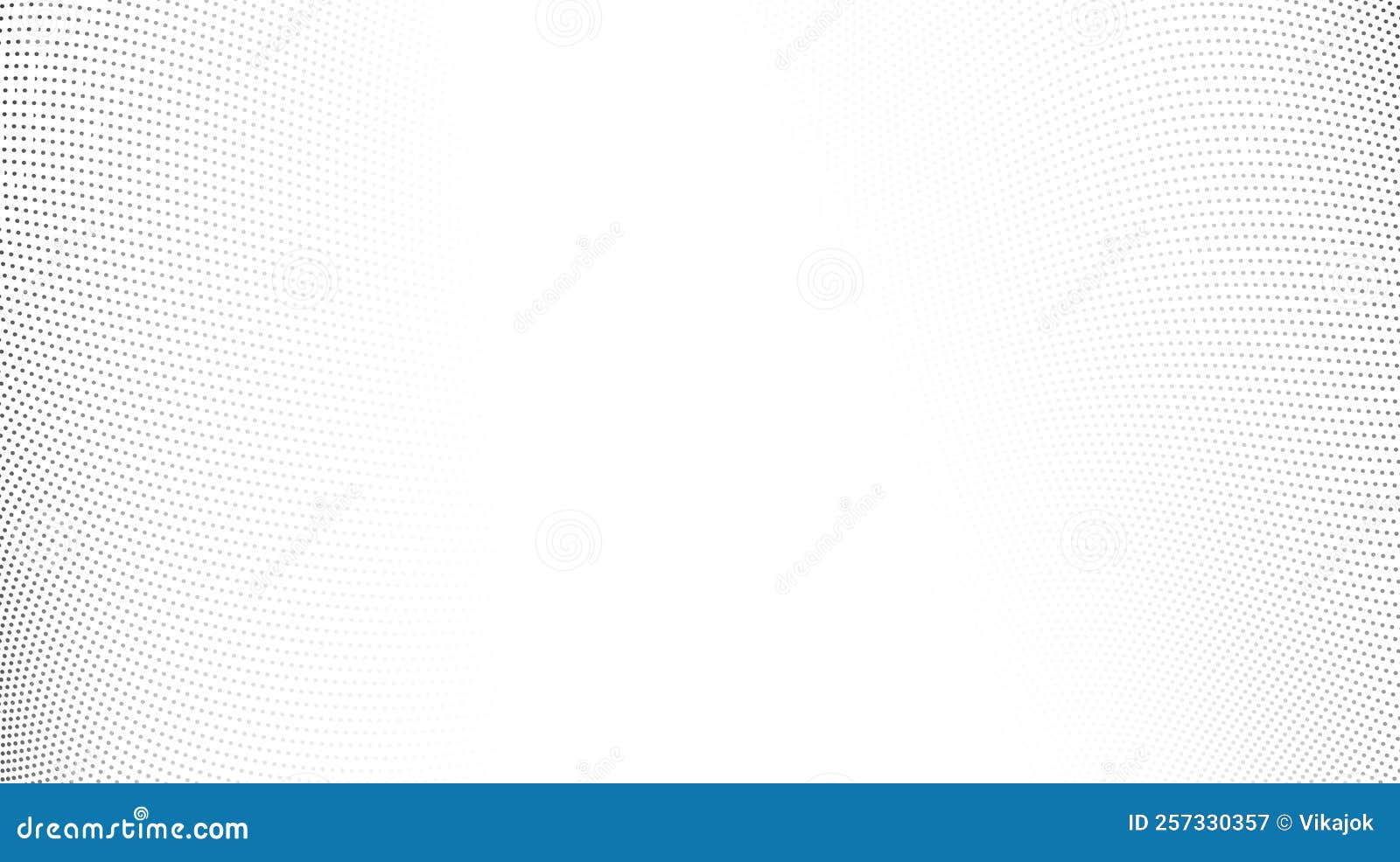 Halftone Wave Lines Background. Abstract Dotted Stripes Texture. Warped ...