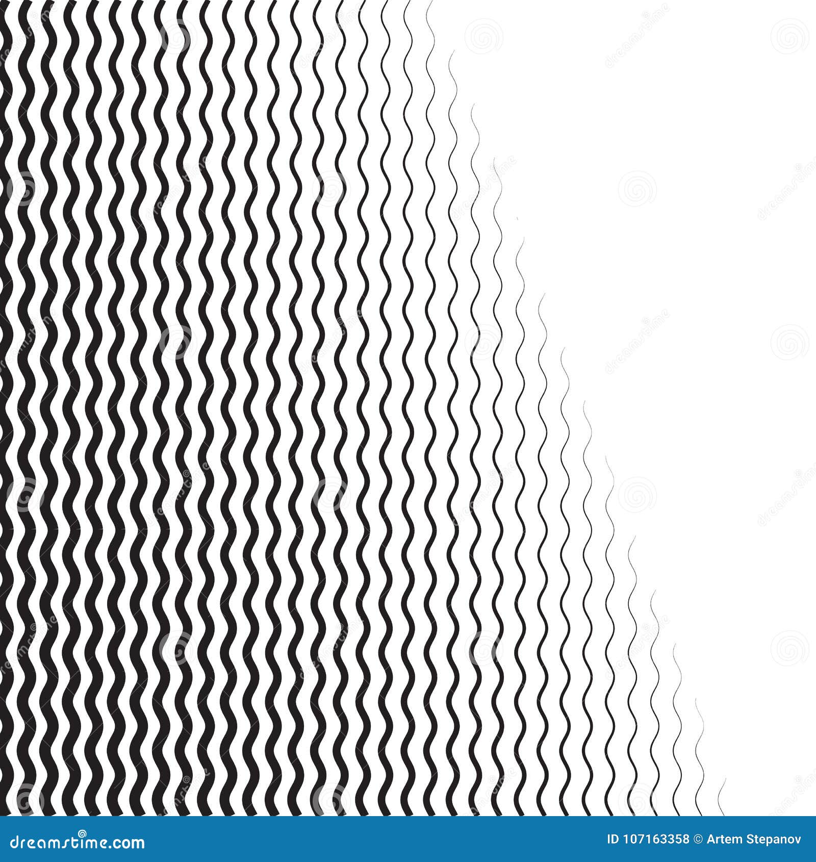 Halftone Waves Background for Business Design Stock Vector ...