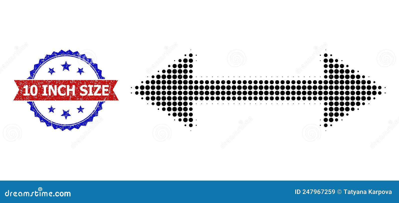 The Width Icon. Measurement And Ruler Symbol. Flat Vector Illustration ...