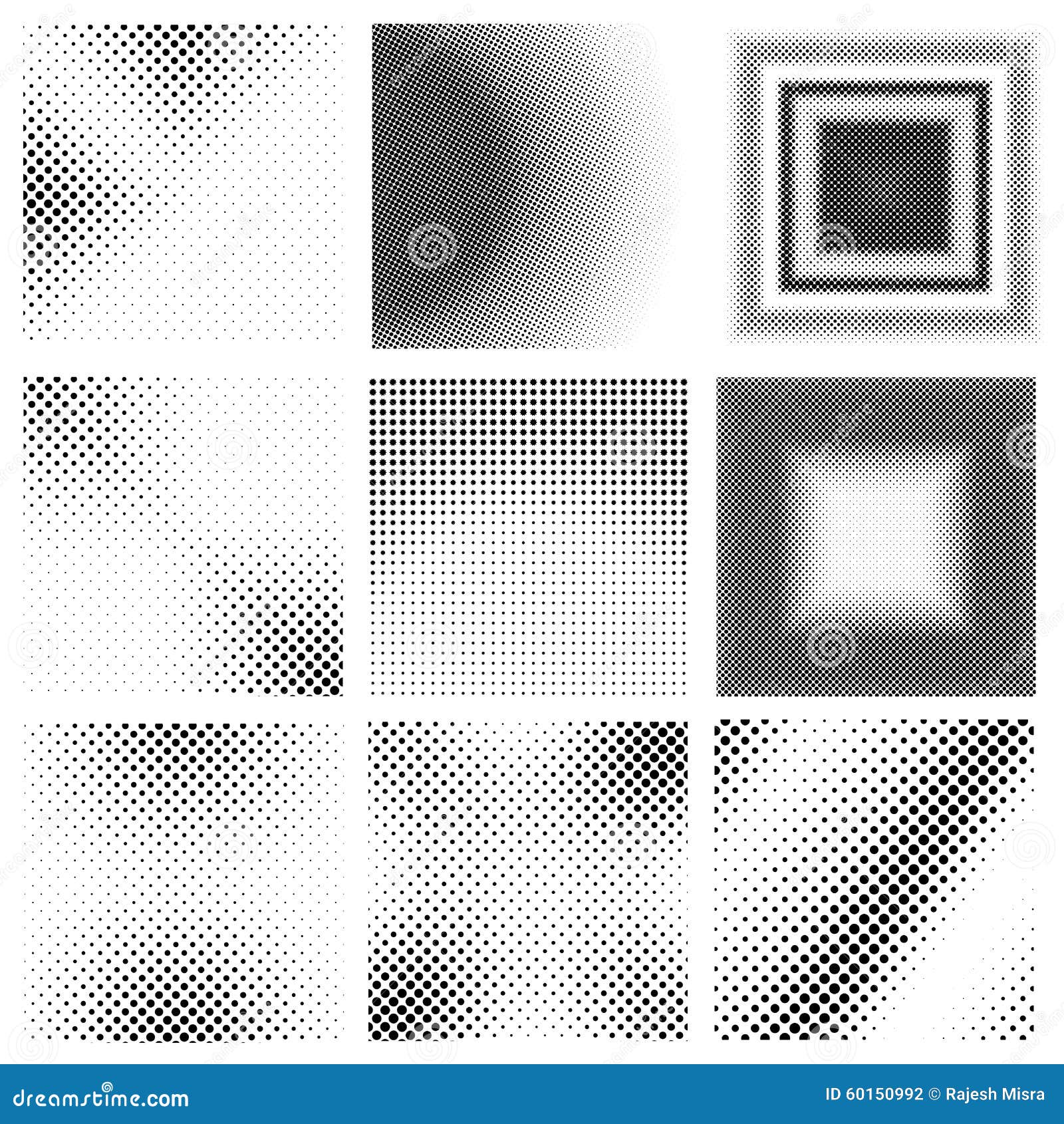 Six Tone, Six Patterns And Backgrounds Vector Illustration ...