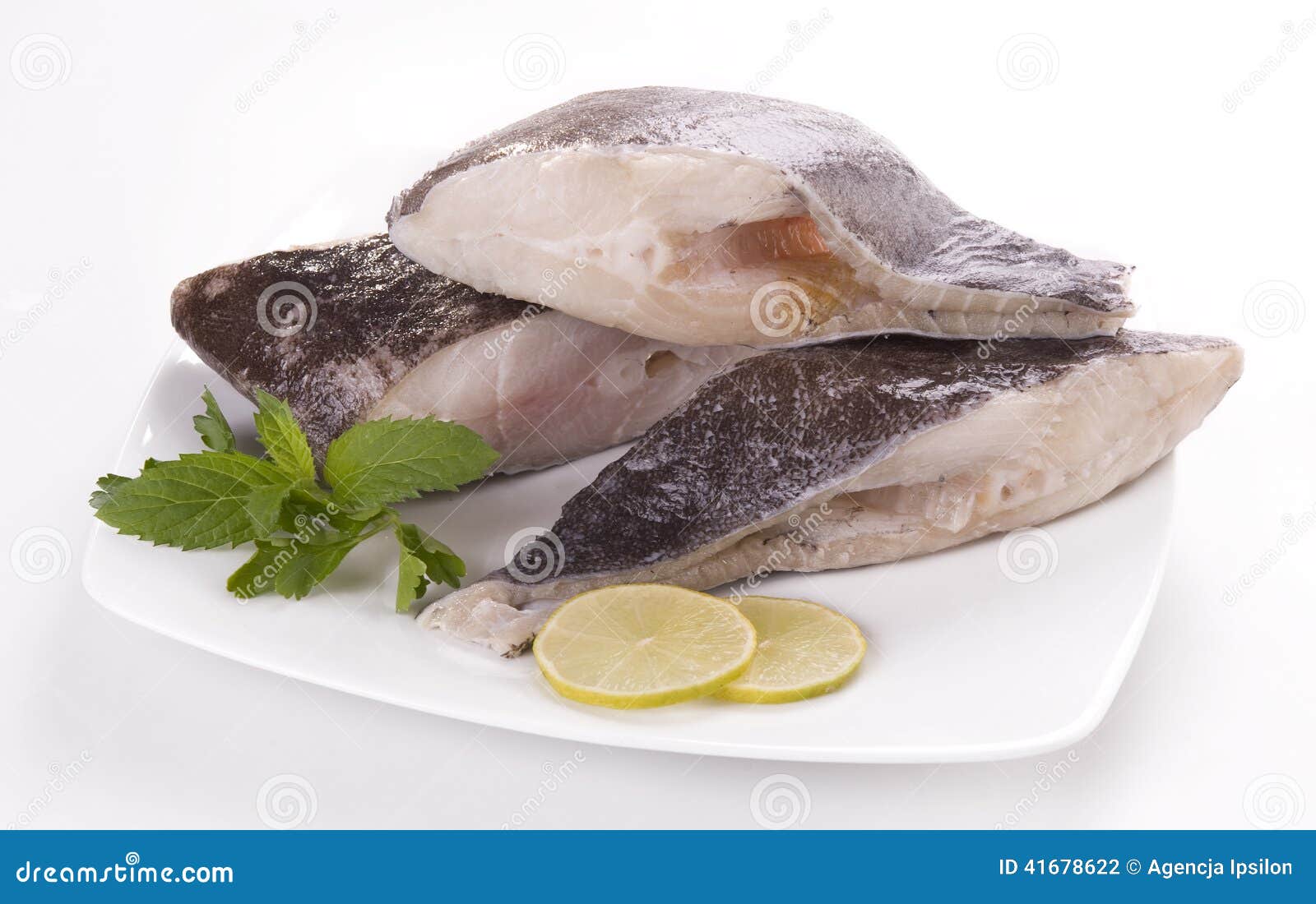 Halibut stock photo. Image of anchovy, food, fresh, fish - 41678622
