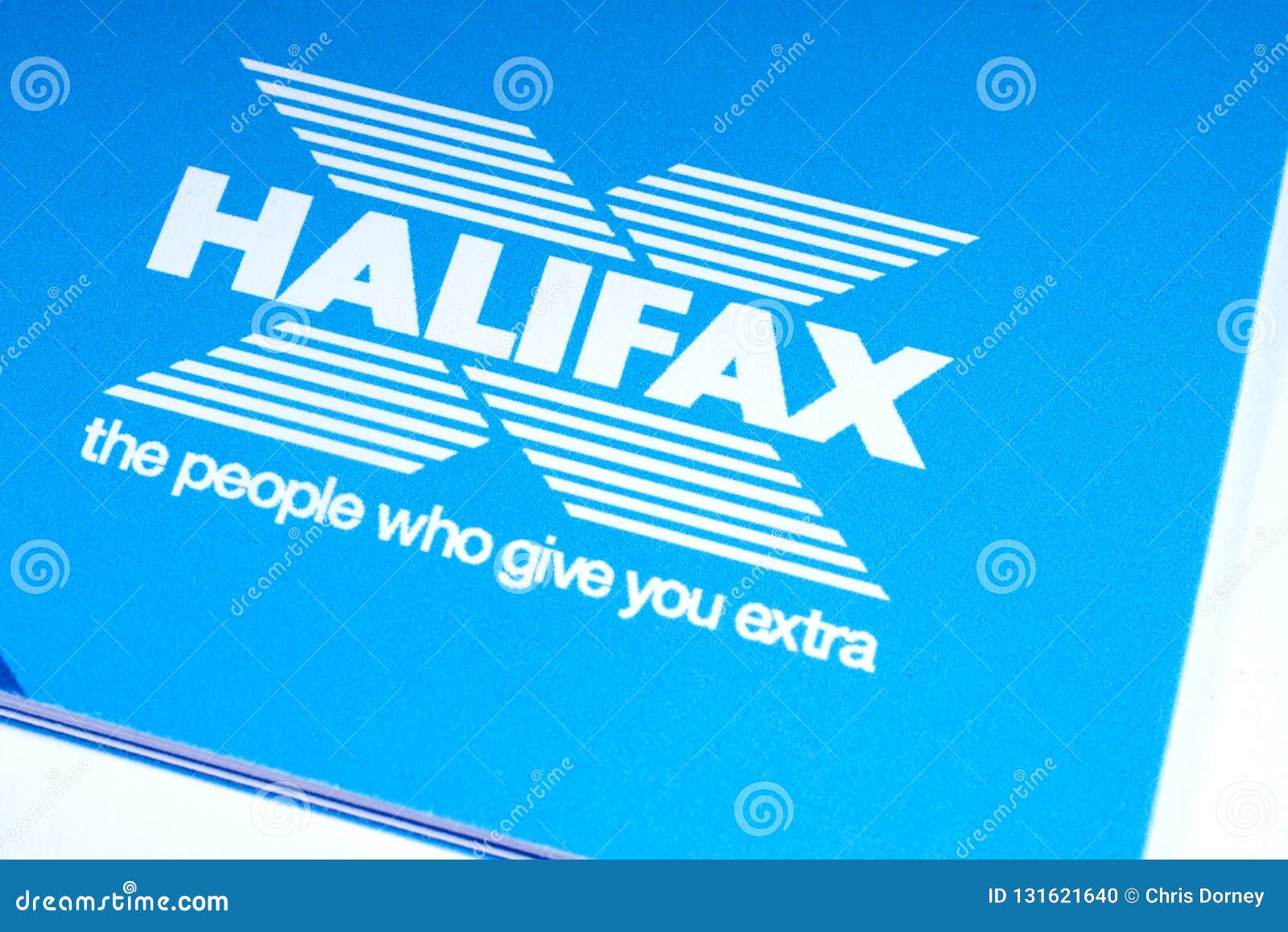 Halifax Bank-Logo redaktionelles bild. Bild von zeichen - 131621640