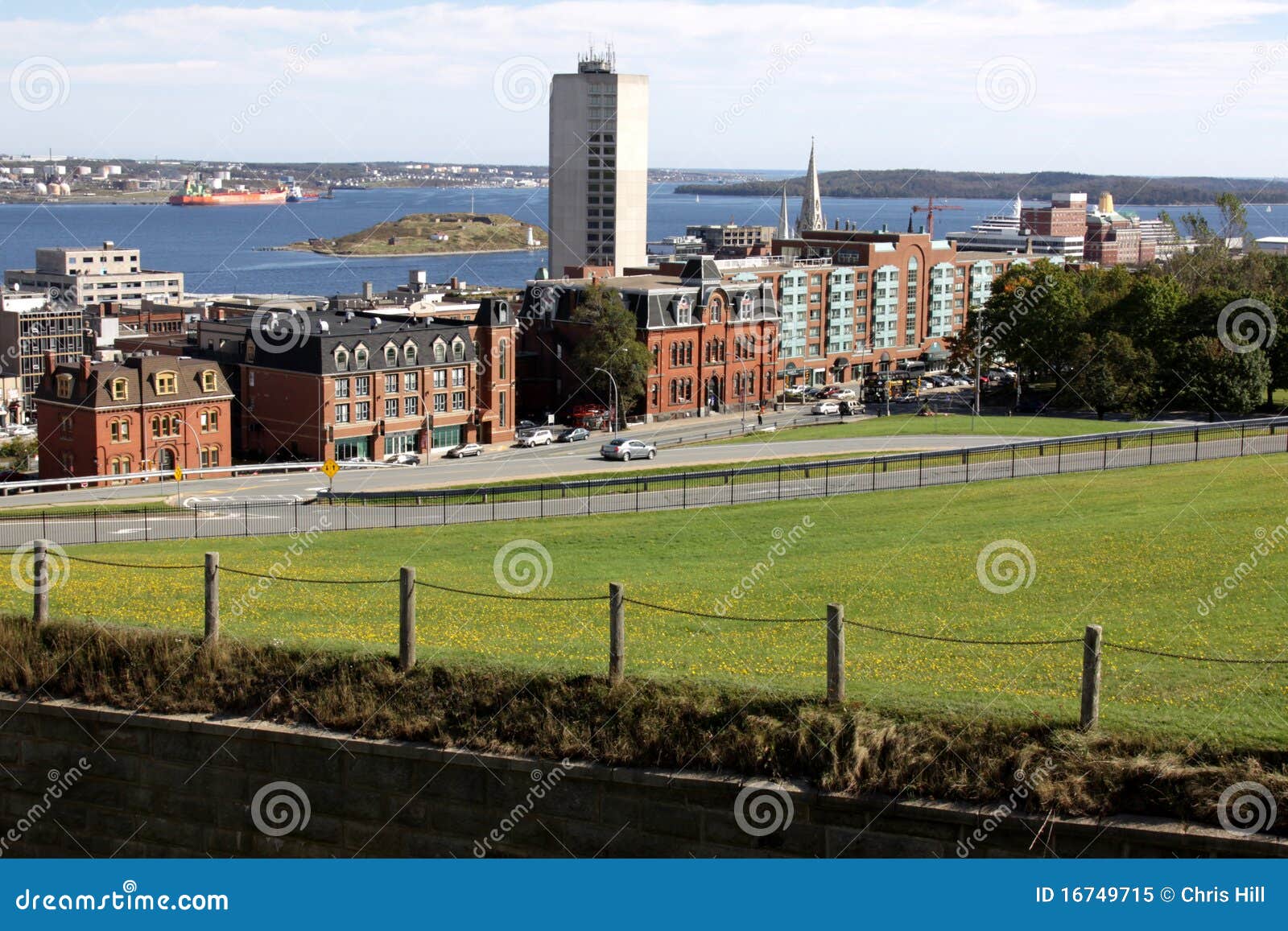 Halifax Harbor stock image. Image of cityview, skyline - 16749715
