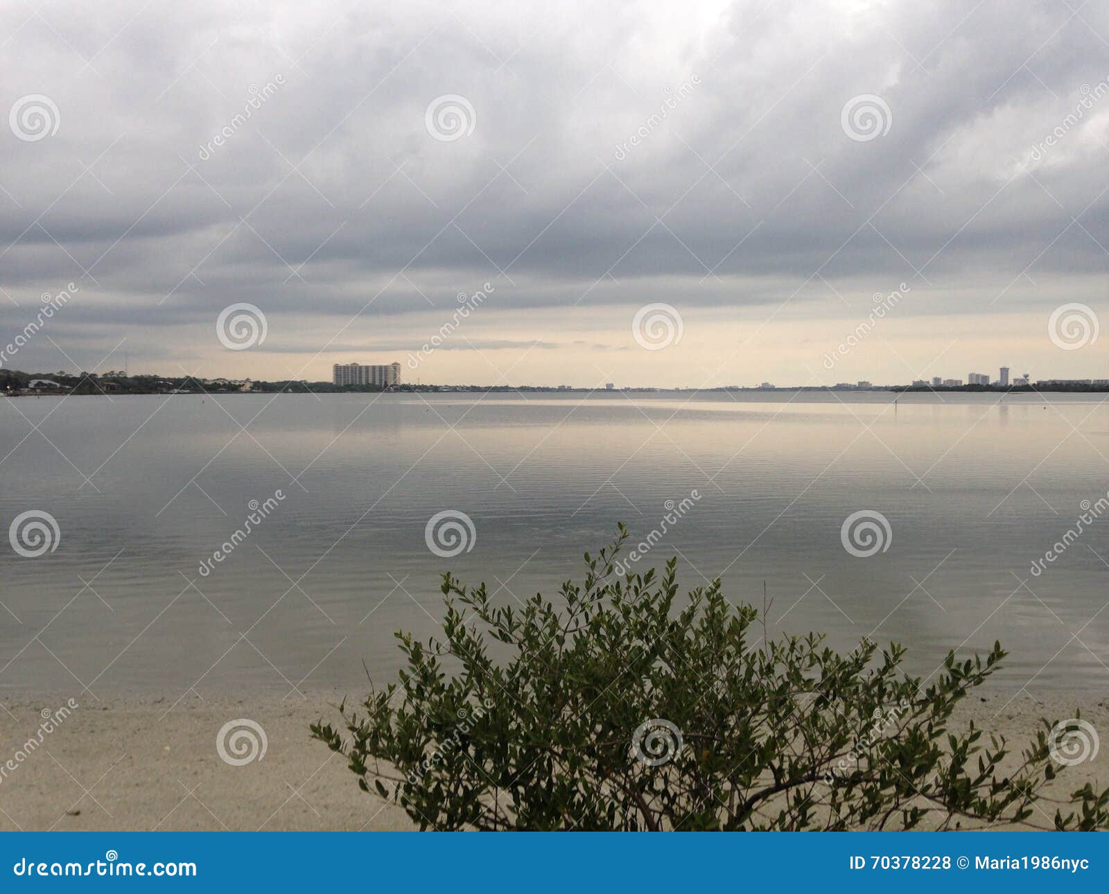 Halifax River in South Daytona, Florida during Sunset. Stock Photo ...
