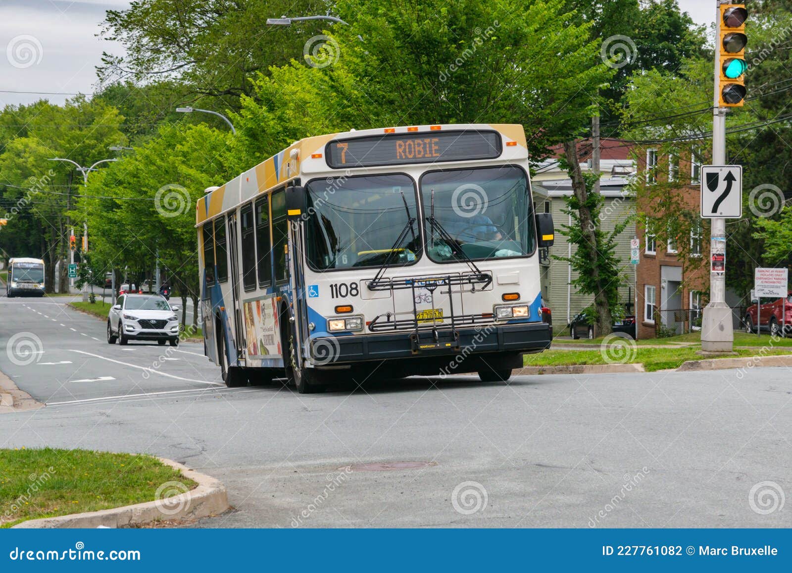 Halifax Transit Bus on the Street Editorial Photography - Image of ...