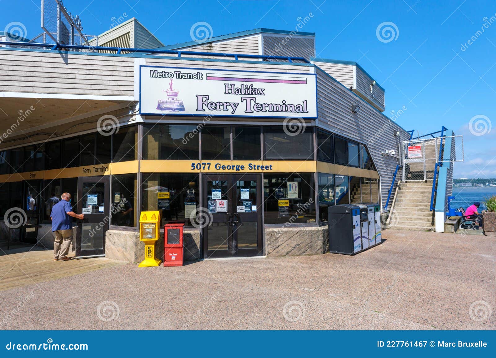 Halifax Transit Ferry Terminal Editorial Photography - Image of journey ...