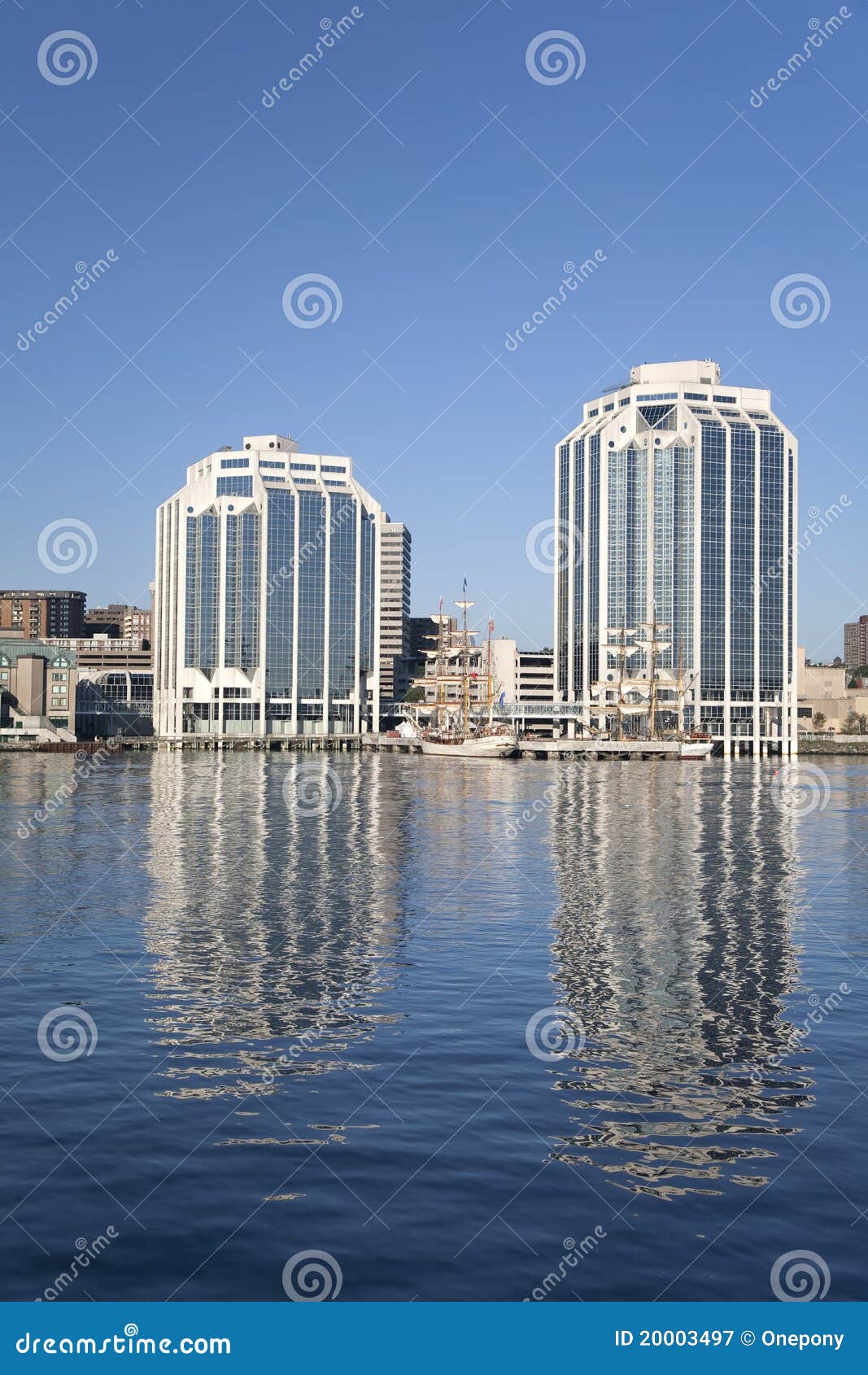 Halifax Waterfront stock image. Image of reflection, vessel - 20003497