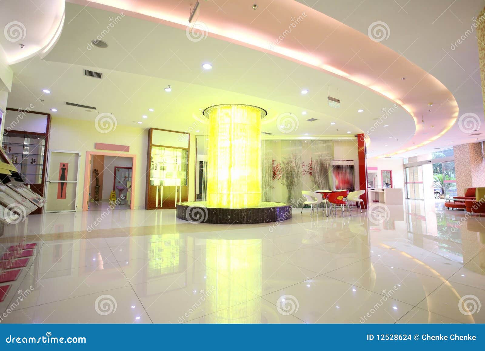 Hall photo stock. Image du salle, lumineux, espace, matériau - 12528624