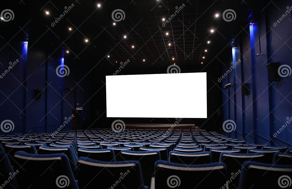 Hall of cinema stock image. Image of floor, leisure, auditorium - 5831283