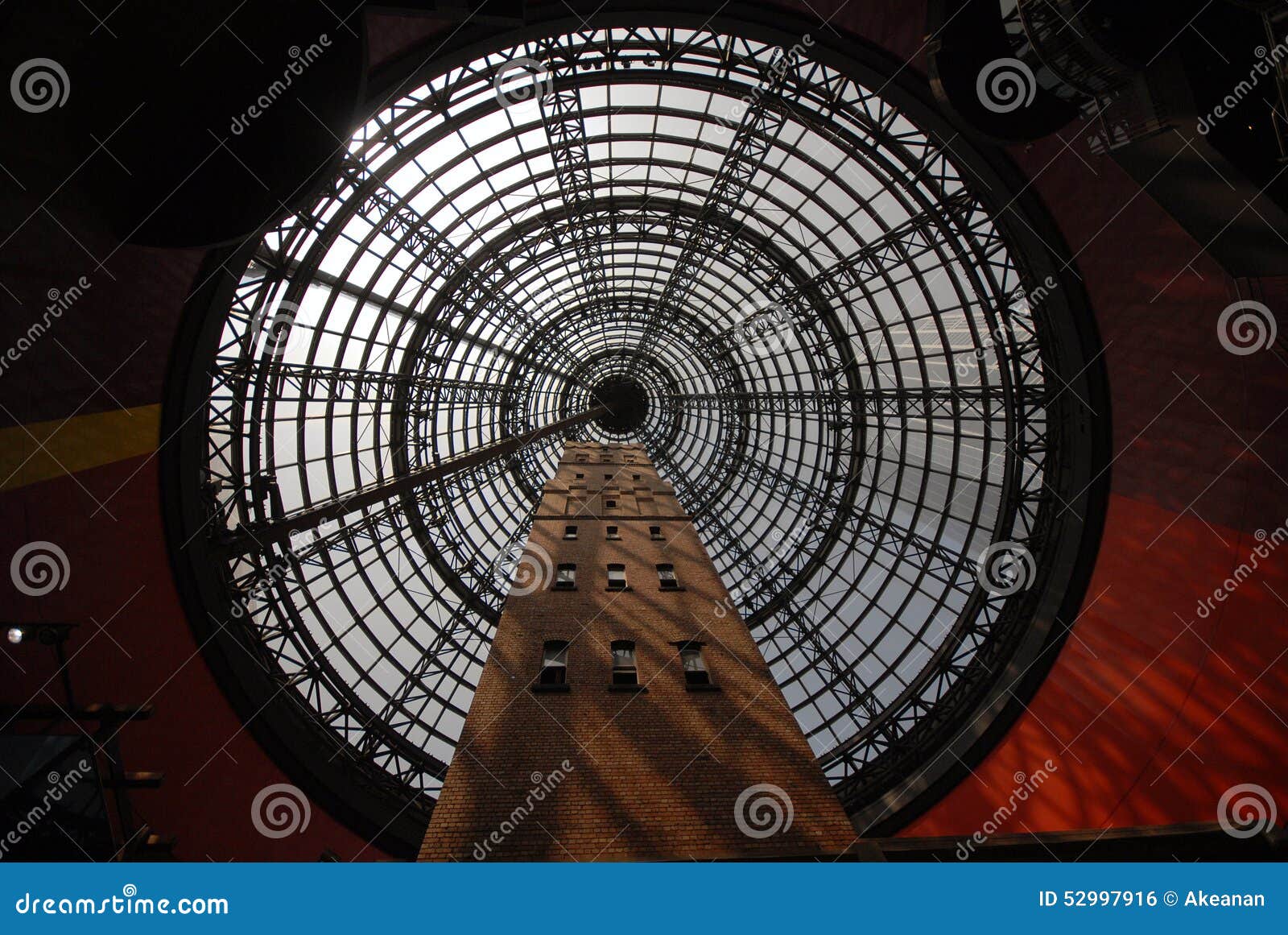 Hall of circle stock photo. Image of building, circle - 52997916