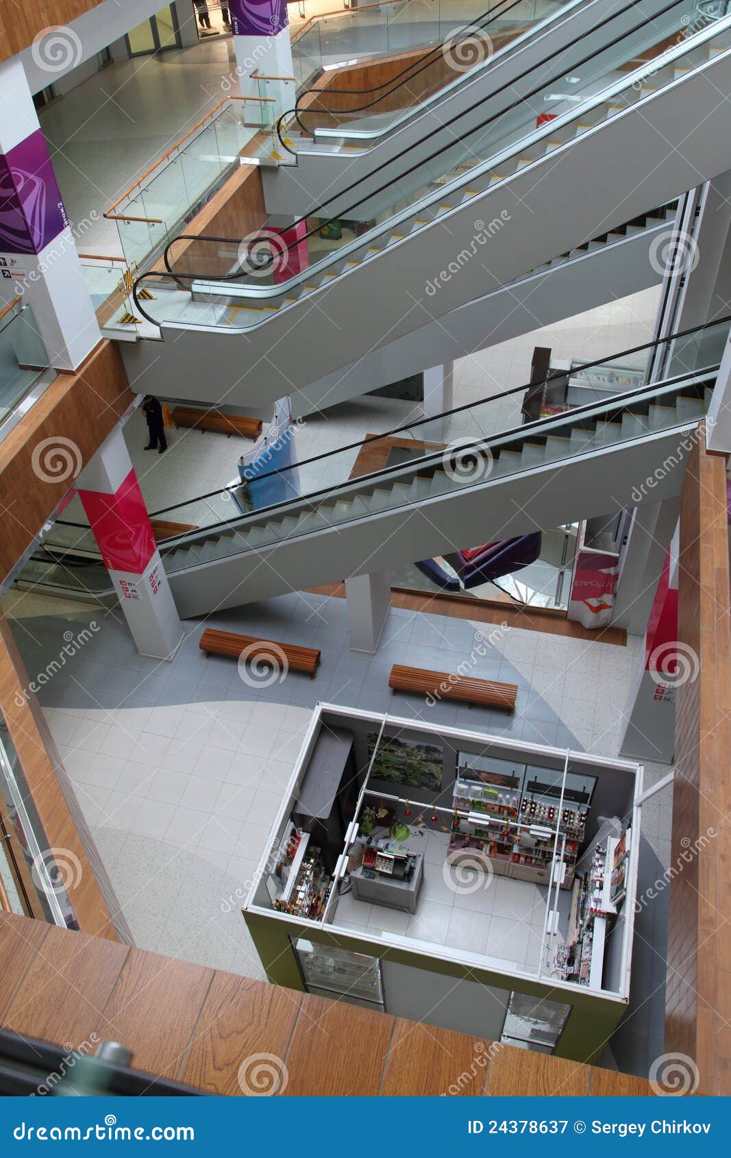 Hall with columns stock image. Image of moving, sales - 24378637