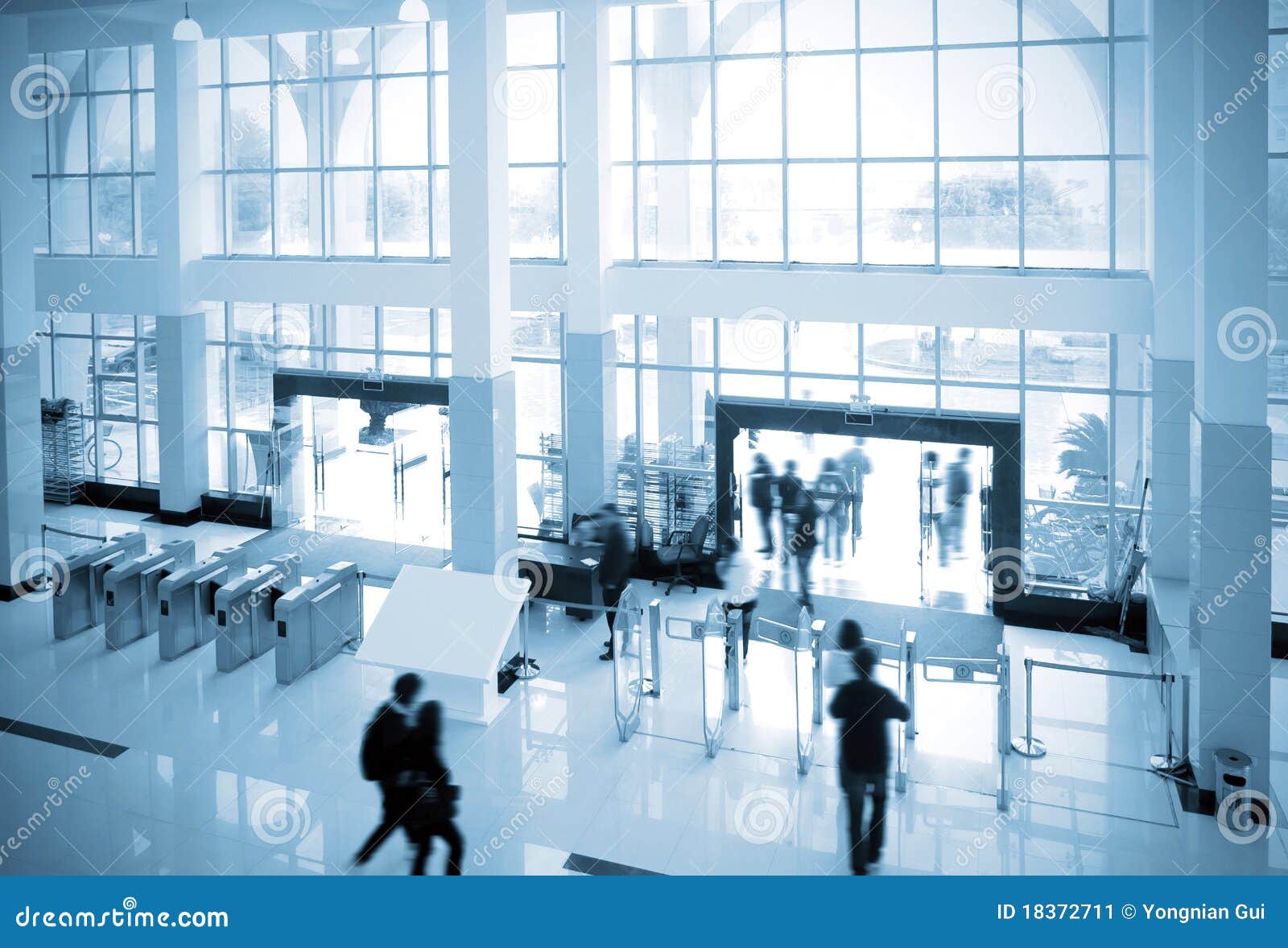 Hall and the crowd stock image. Image of indoor, modern - 18372711