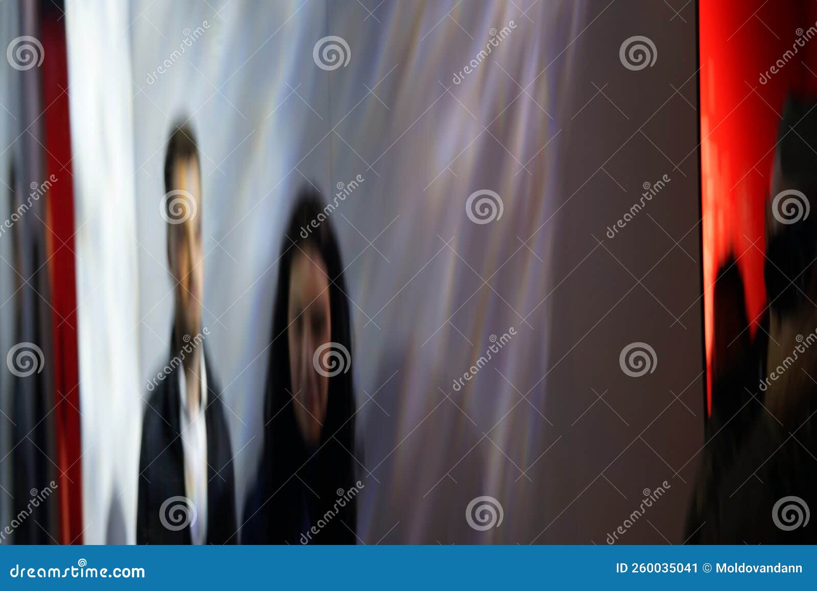 Hall of distorting mirrors stock image. Image of ambient - 260035041