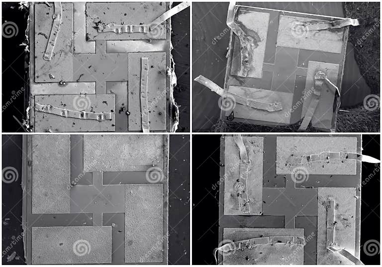 Hall Effect Magnetic Field Sensor Stock Image - Image of insb ...