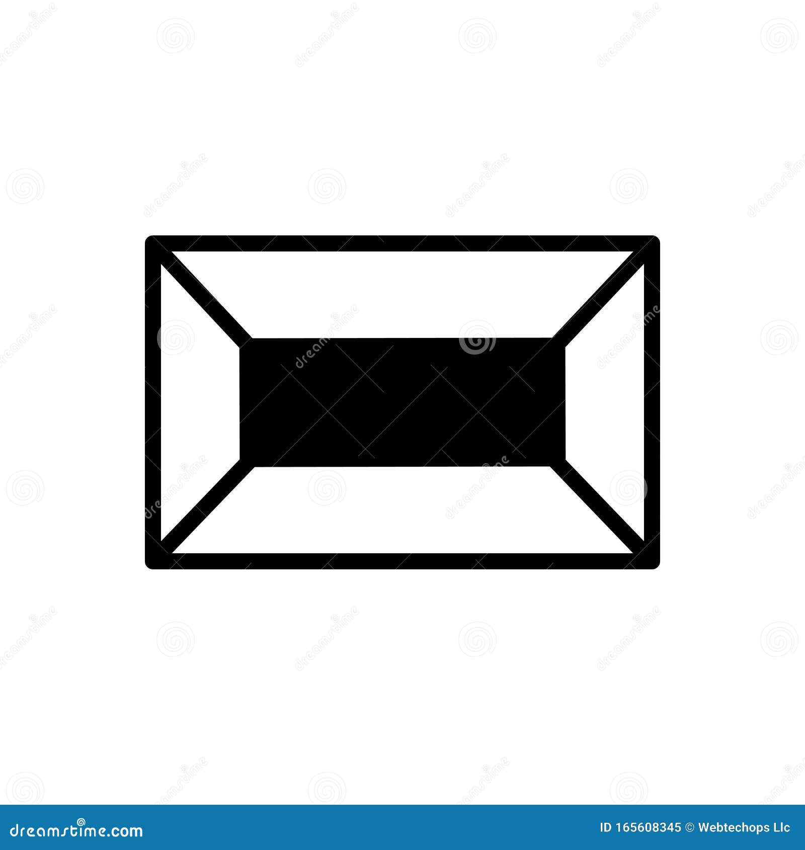 Black Solid Icon for Hall, Build and Building Stock Vector ...