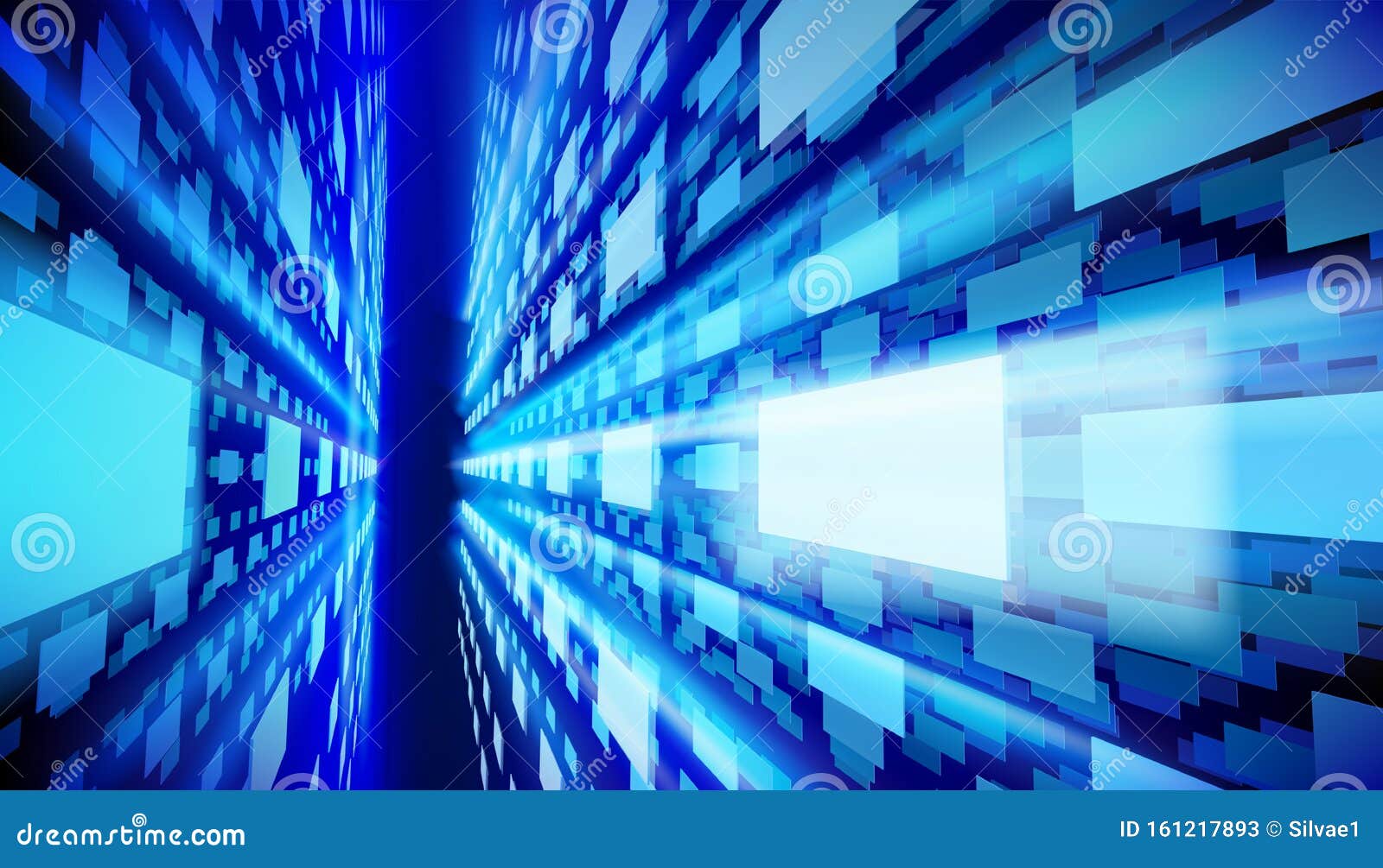 Virtual Led Projection. Vector Illustration. Stock Vector ...