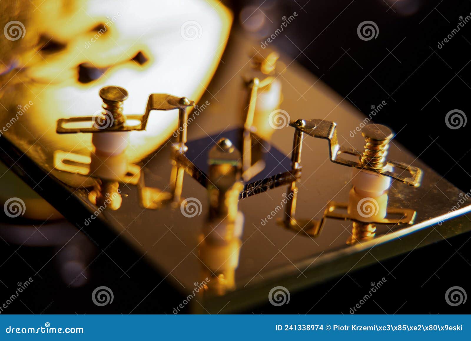 Hall Measurement System with a Square Semiconductor Specimen Stock ...