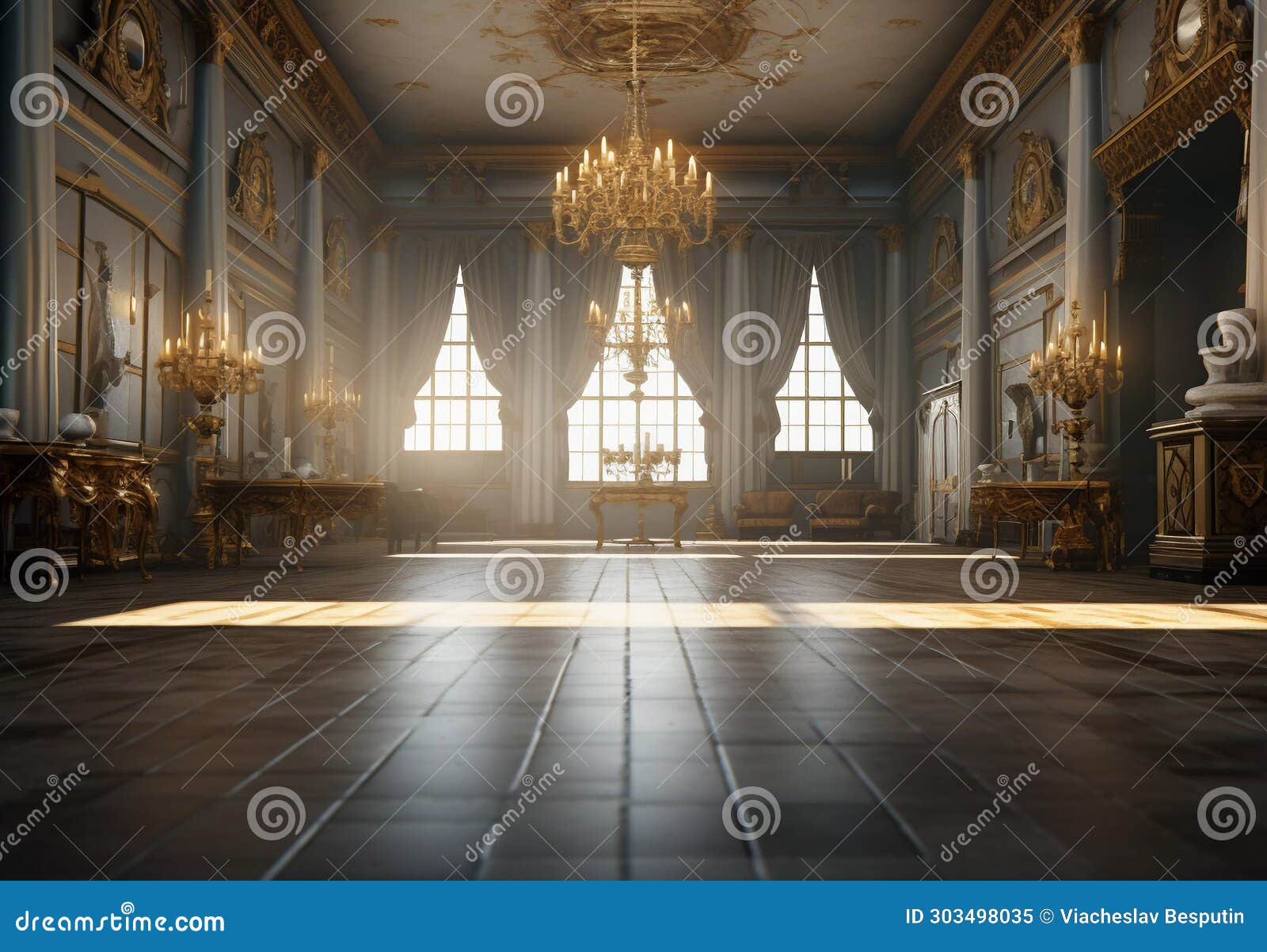 Medieval Palace Pattern Vector | CartoonDealer.com #107686483
