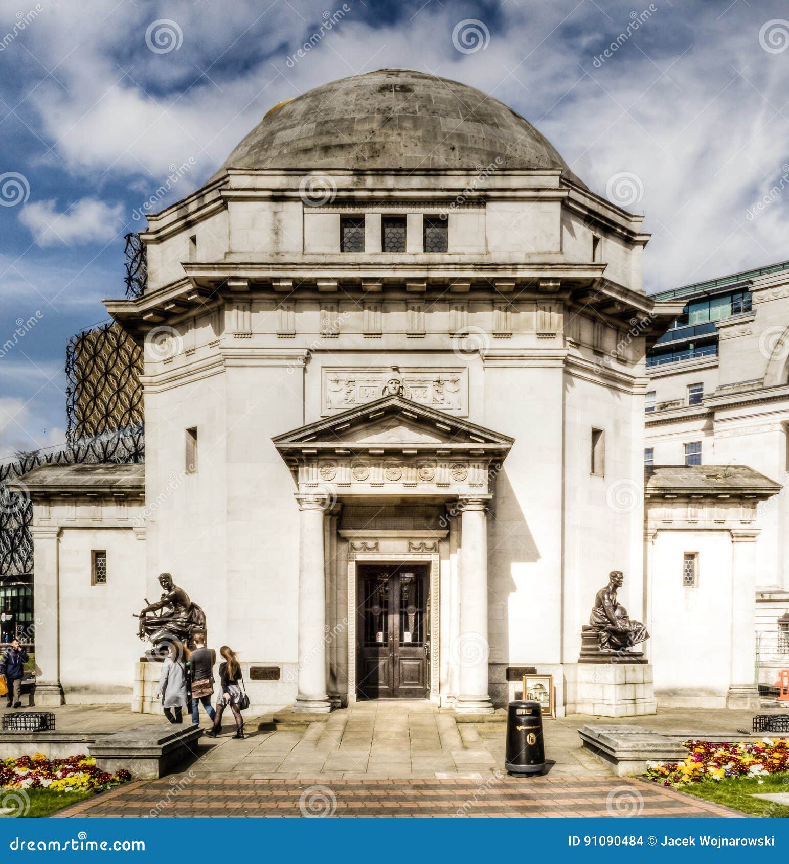 Hall of Memory Birmingham War Memorial Building HDR Editorial Stock ...