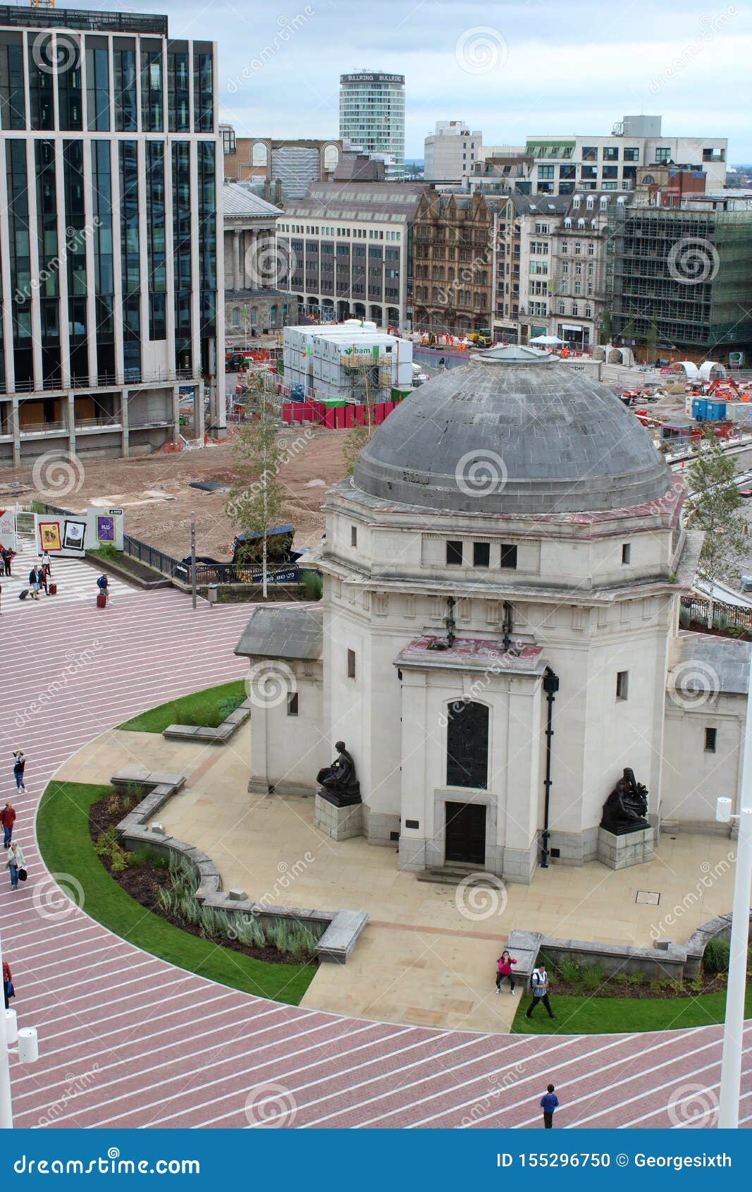 Hall of Memory, Centenary Square, Birmingham Editorial Image - Image of ...