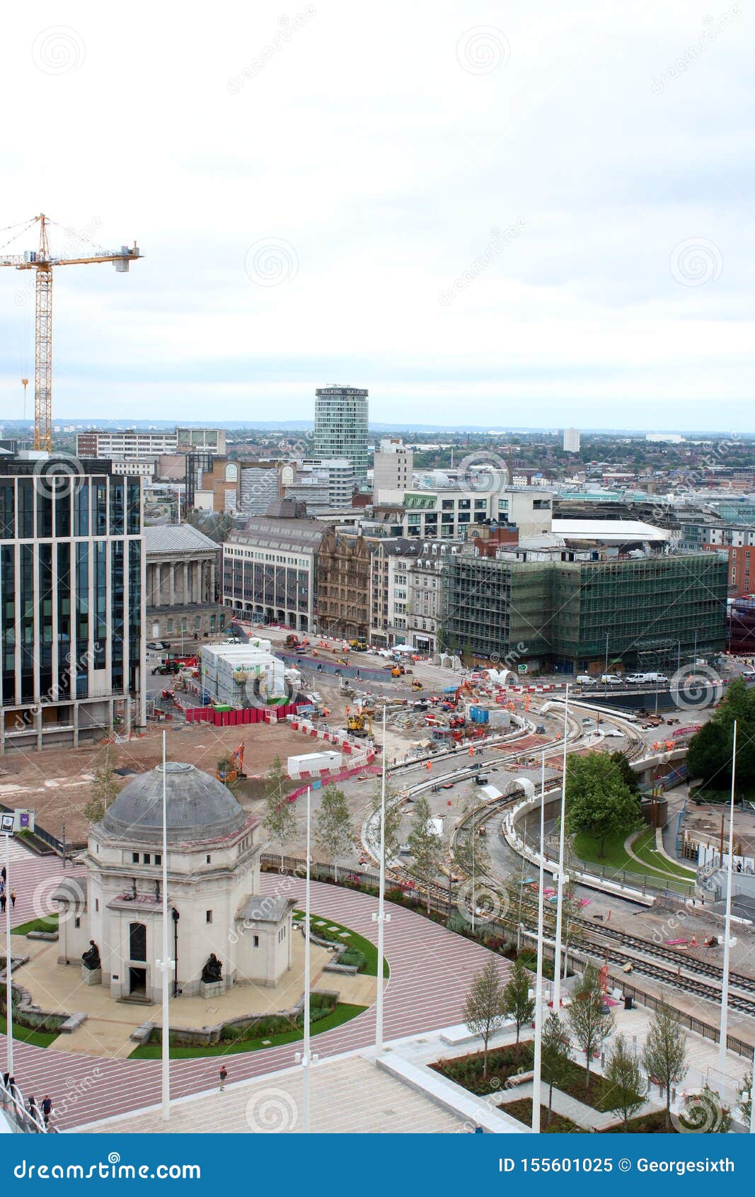 Hall of Memory, Centenary Square, Birmingham Editorial Image - Image of ...