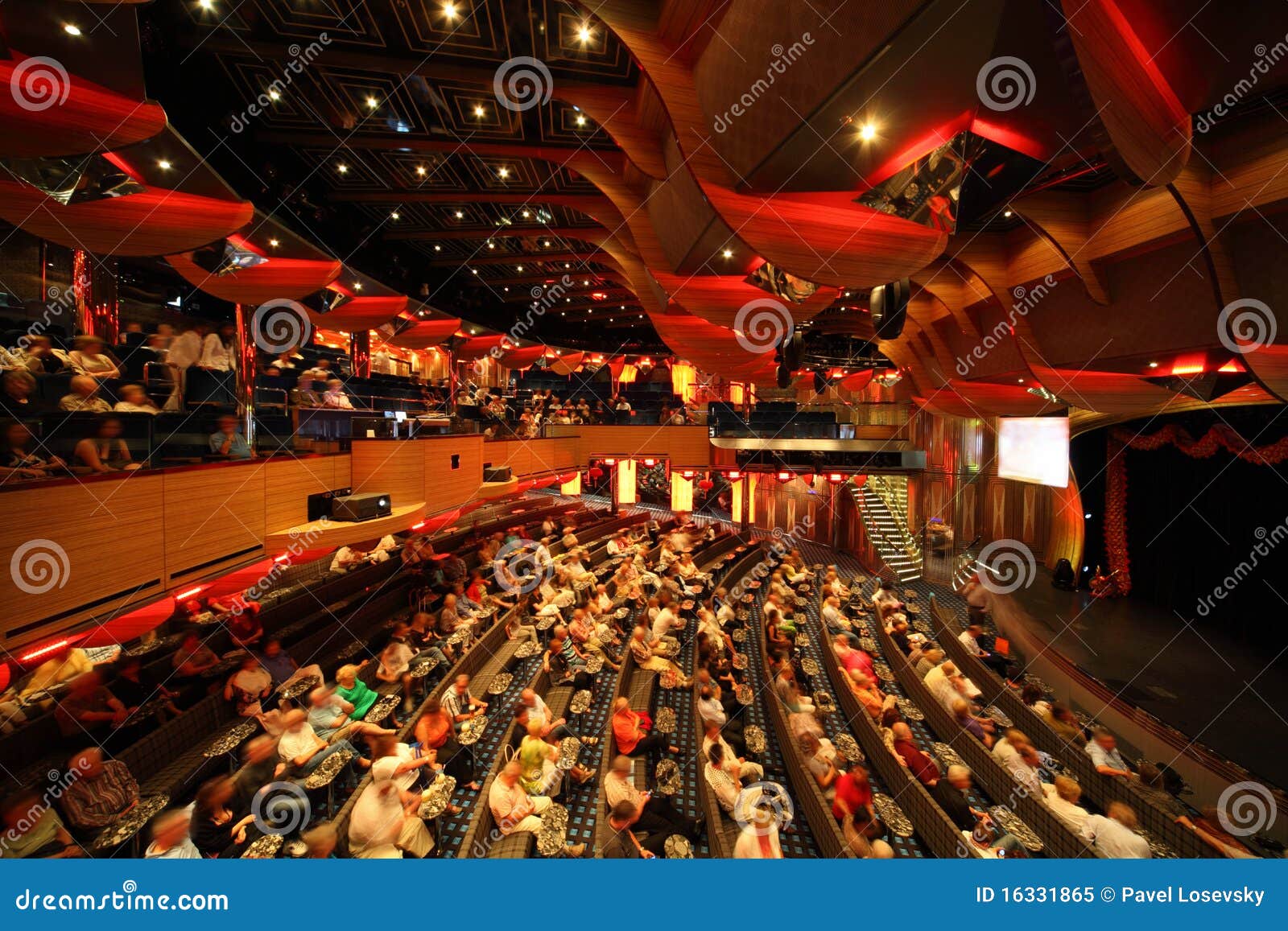 Hall in Newest Costa Cruise Ship Editorial Image - Image of inside ...