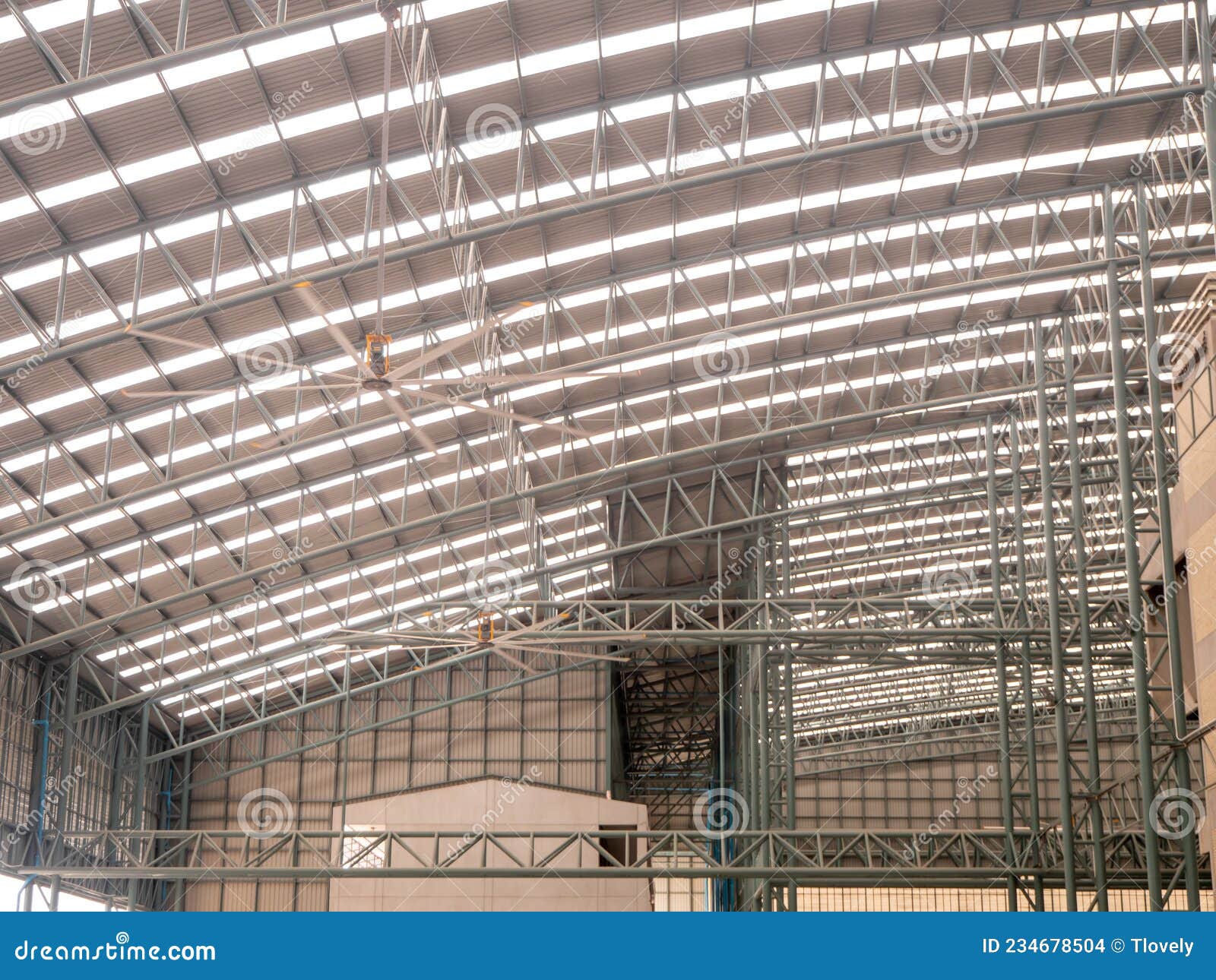 Hall Roof Steel Structure the Modern Design Stock Photo - Image of hall ...