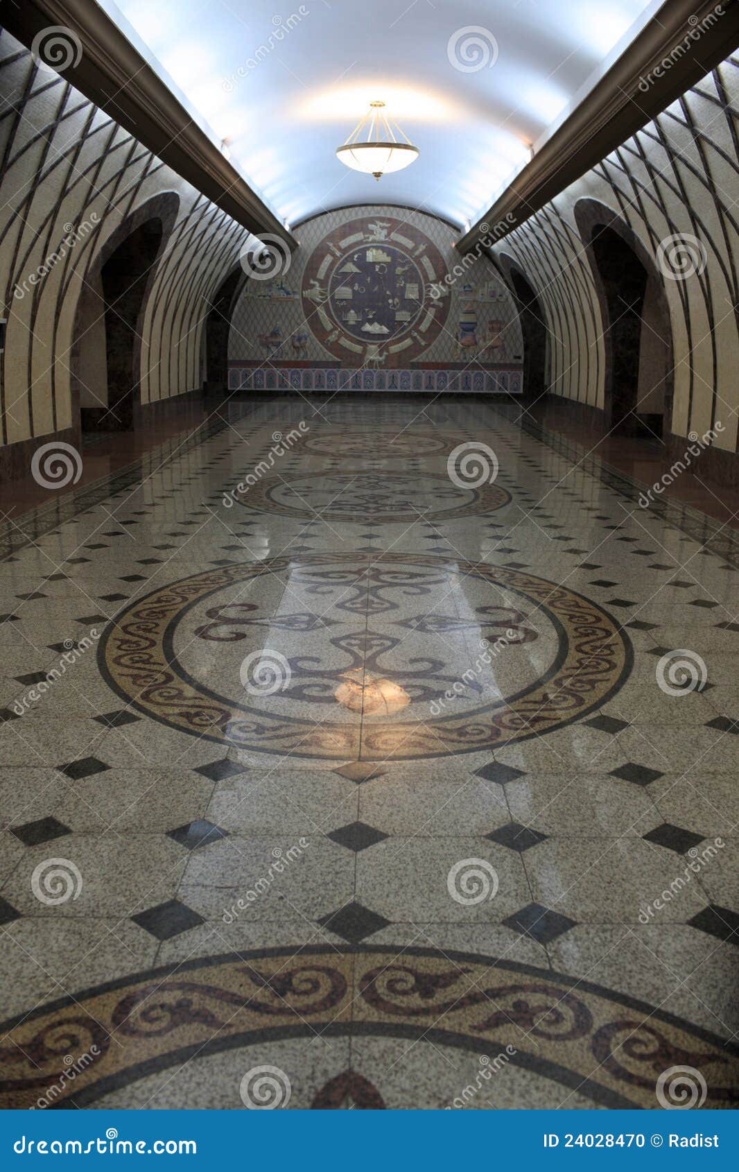 Hall of subway station stock photo. Image of design, almaty - 24028470