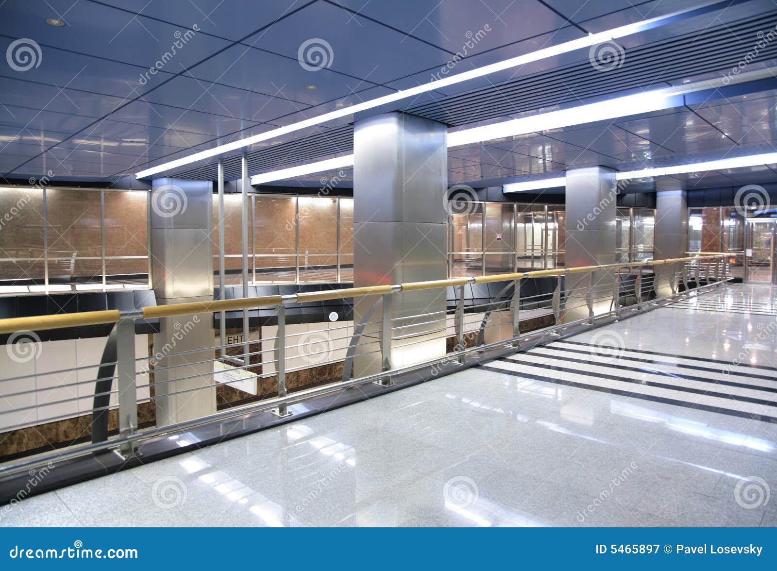 Hall of subway station stock image. Image of cities, passage - 5465897