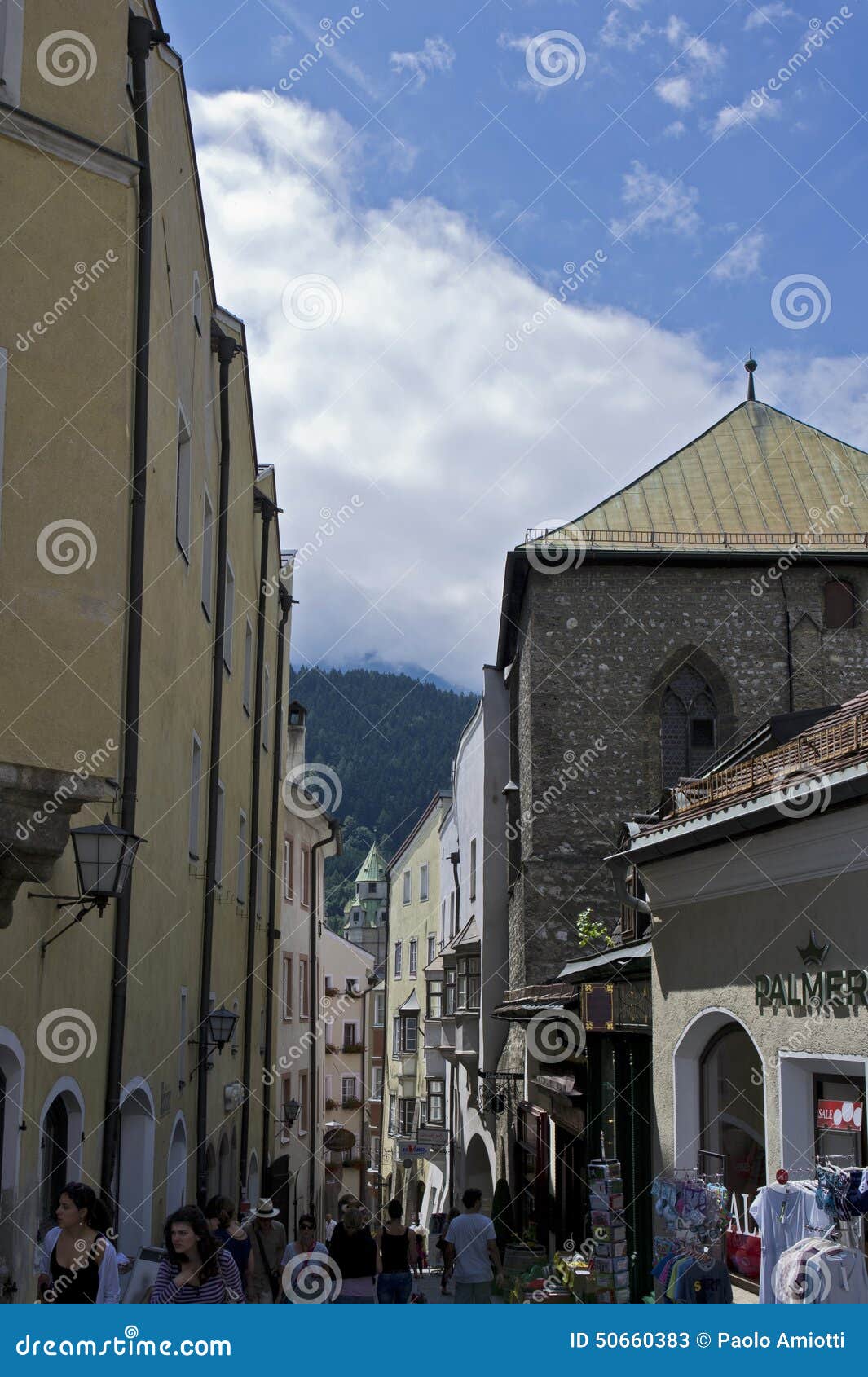 Hall in tirol editorial stock photo. Image of tirol, downtown - 50660383