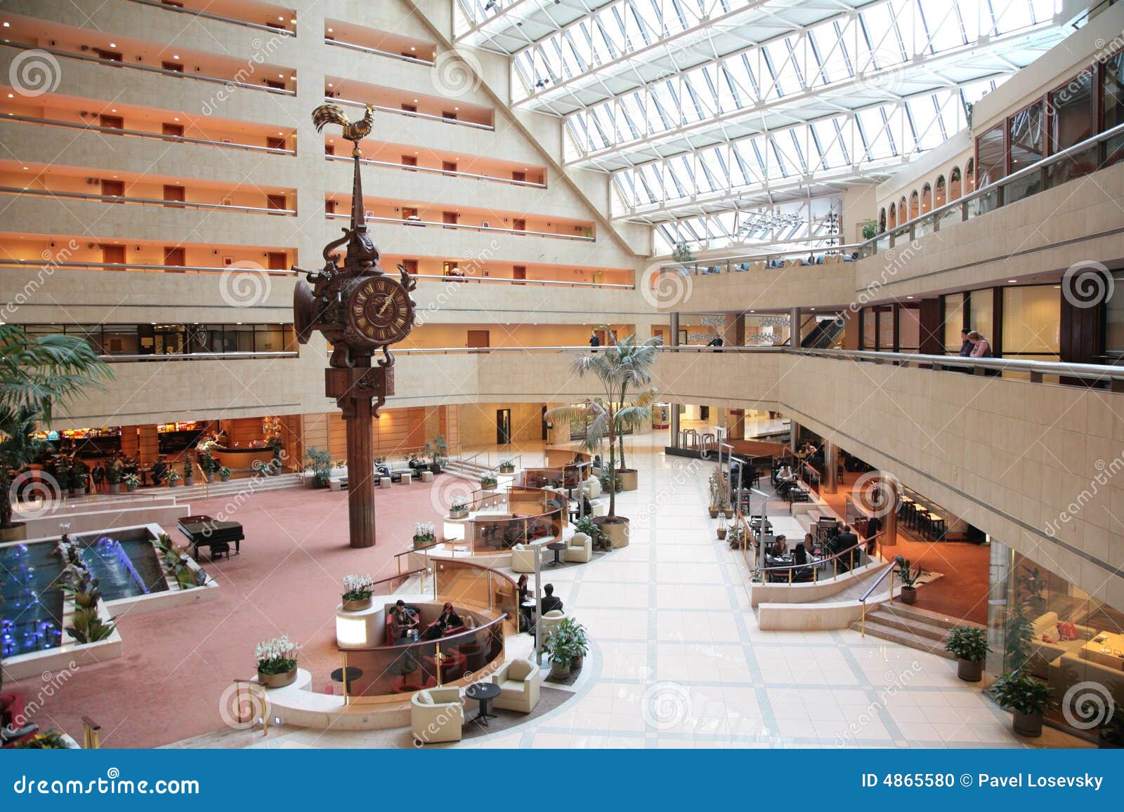 Hall of trade center stock photo. Image of counter, home - 4865580