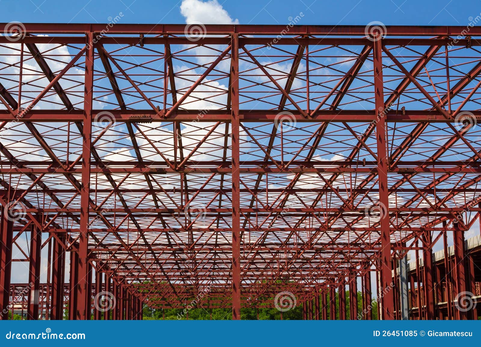 Hall under construction stock image. Image of built, industry - 26451085