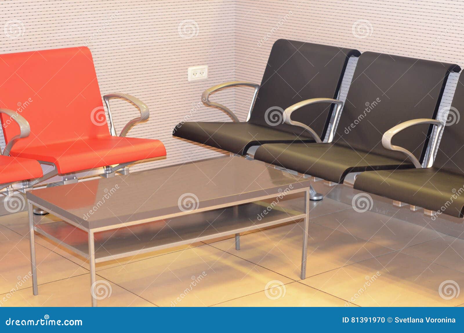Hall in the Waiting Room at Hospital Stock Photo - Image of indoor ...