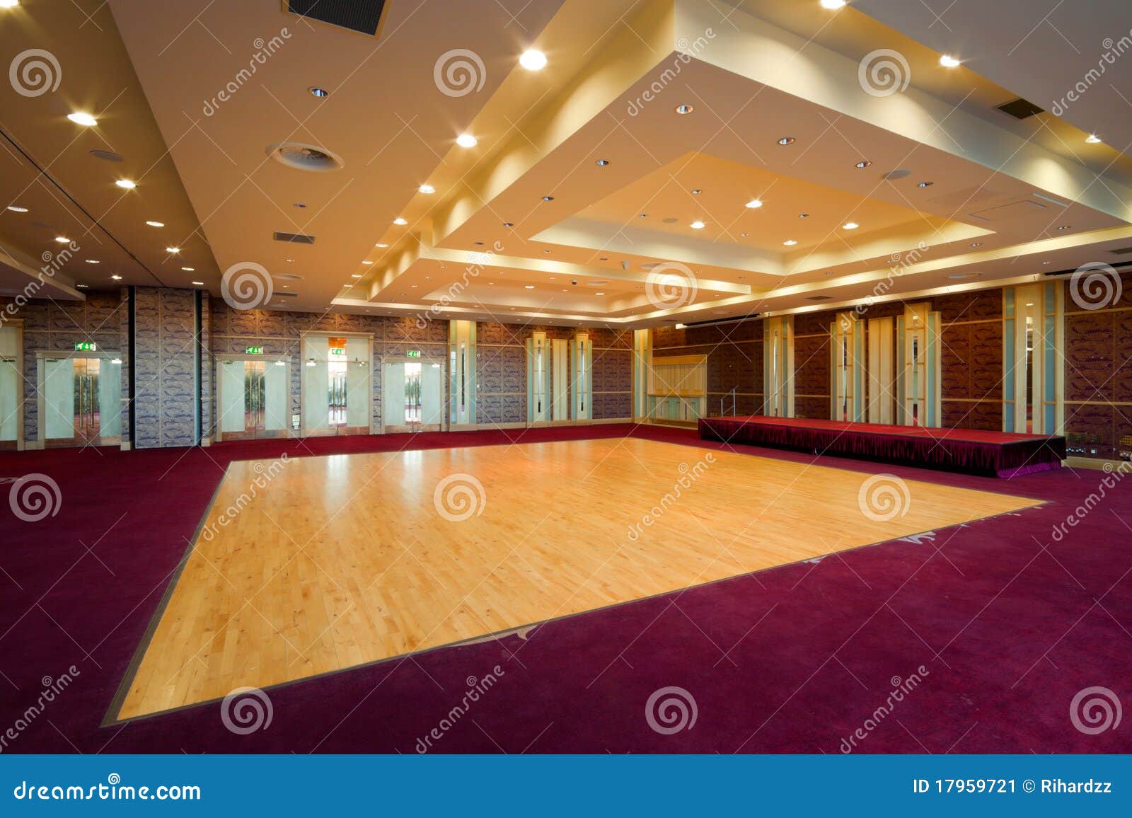 Large Empty Ballroom